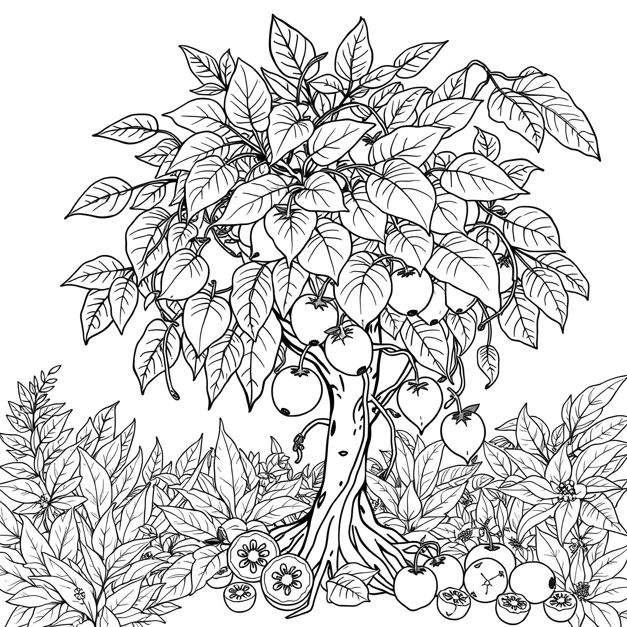 1 Best Ackee Fruit Coloring Pages (Free Printable PDFs)