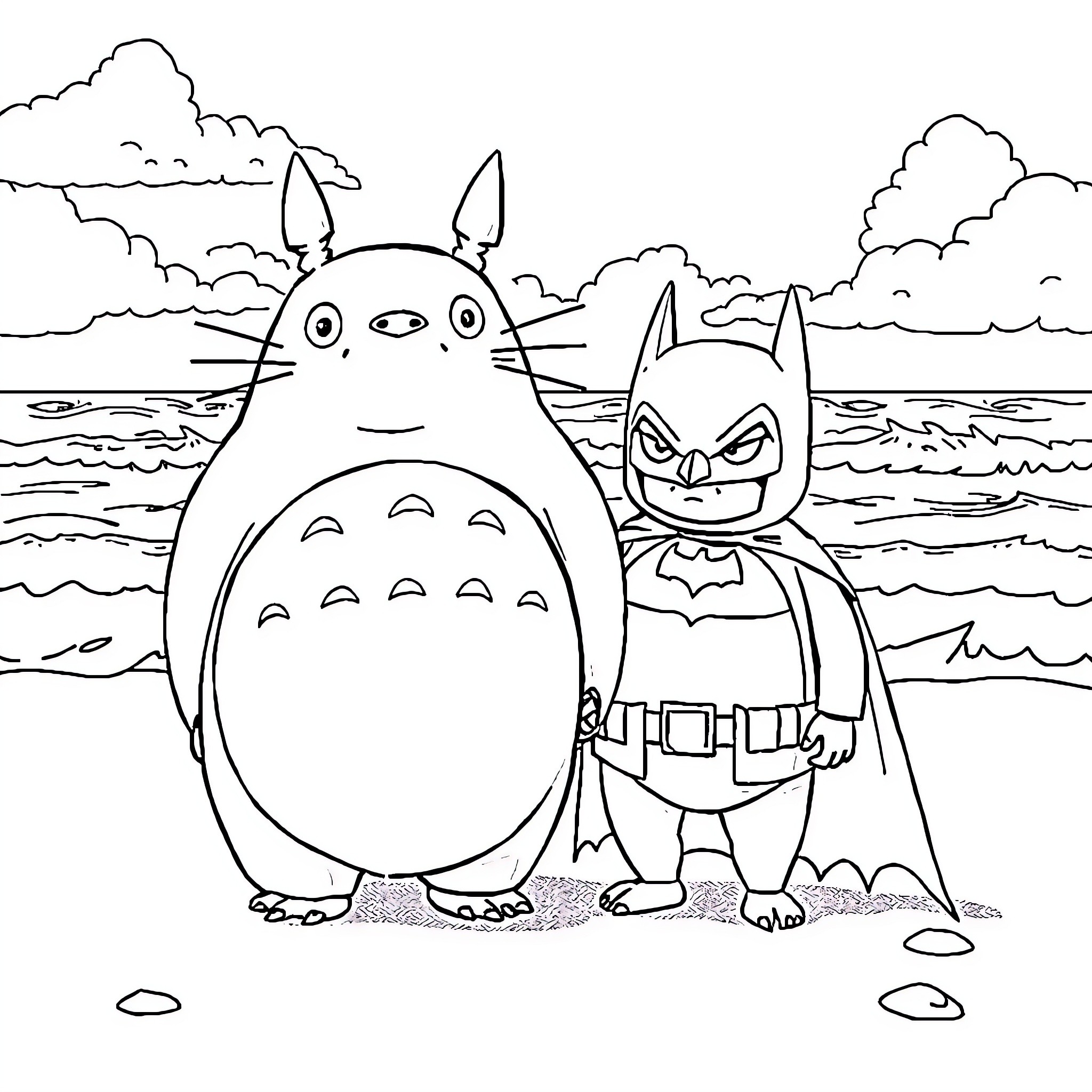 Best Totoro Coloring Pages (Free Printable PDF)