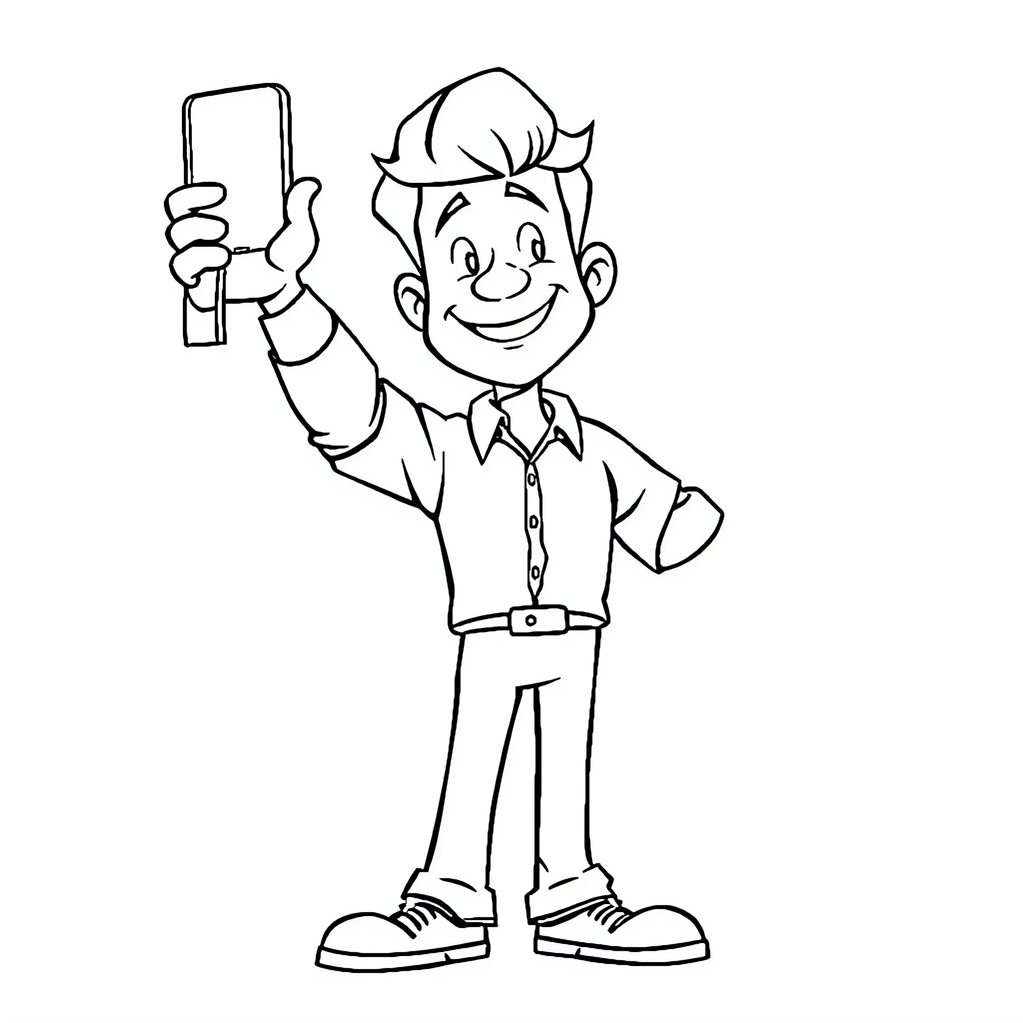 Best Cartoon Figure Coloring Pages (Free Printable PDF)