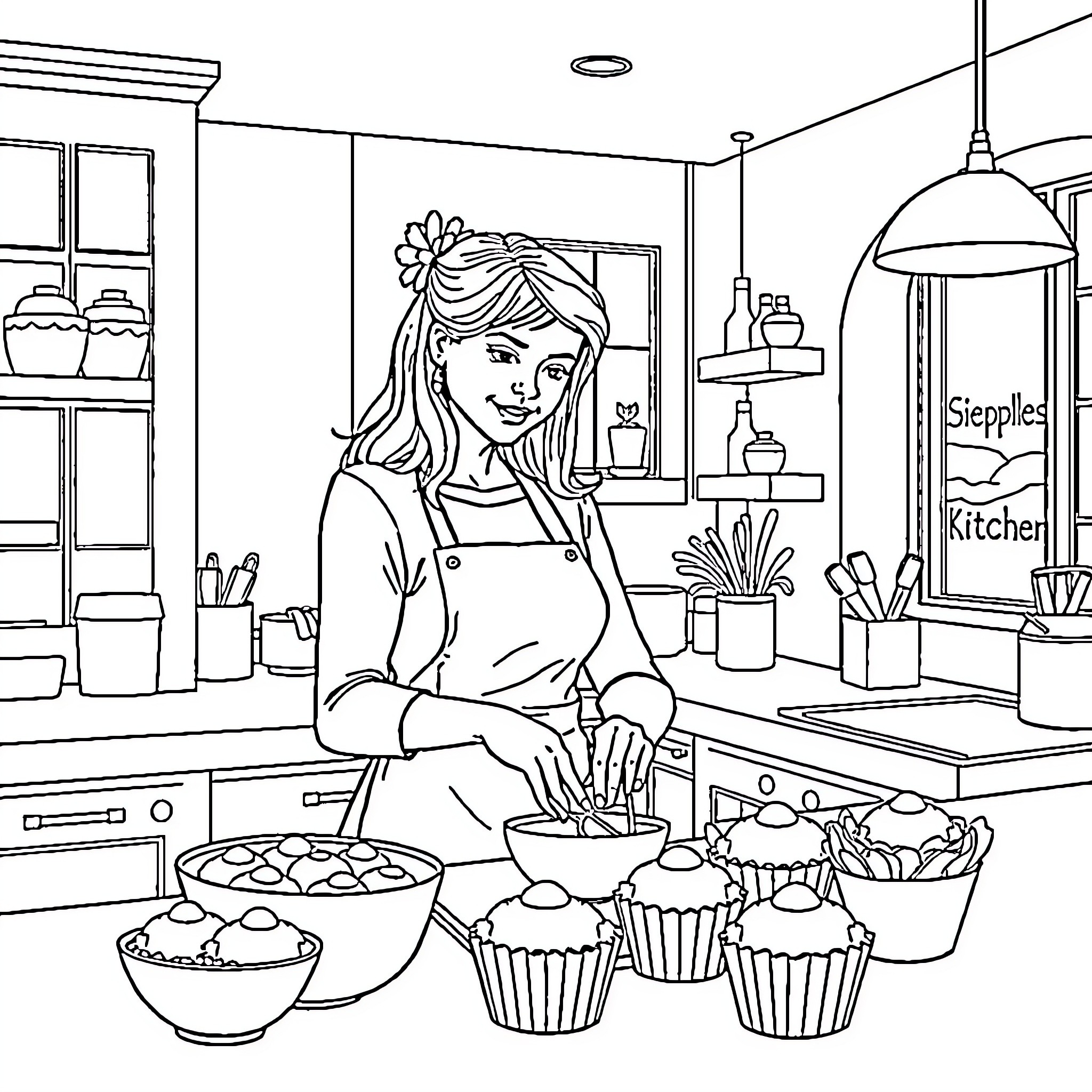 Best Bree van de Kamp Coloring Pages (Free Printable PDF)