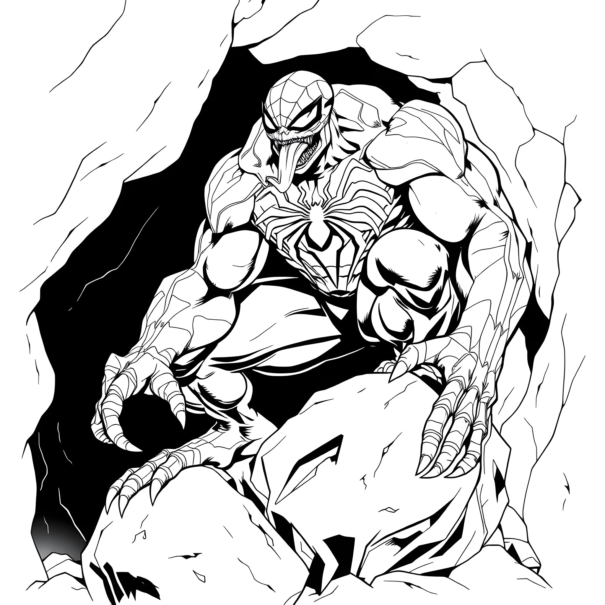 Best Venom Coloring Pages (Free Printable PDF)