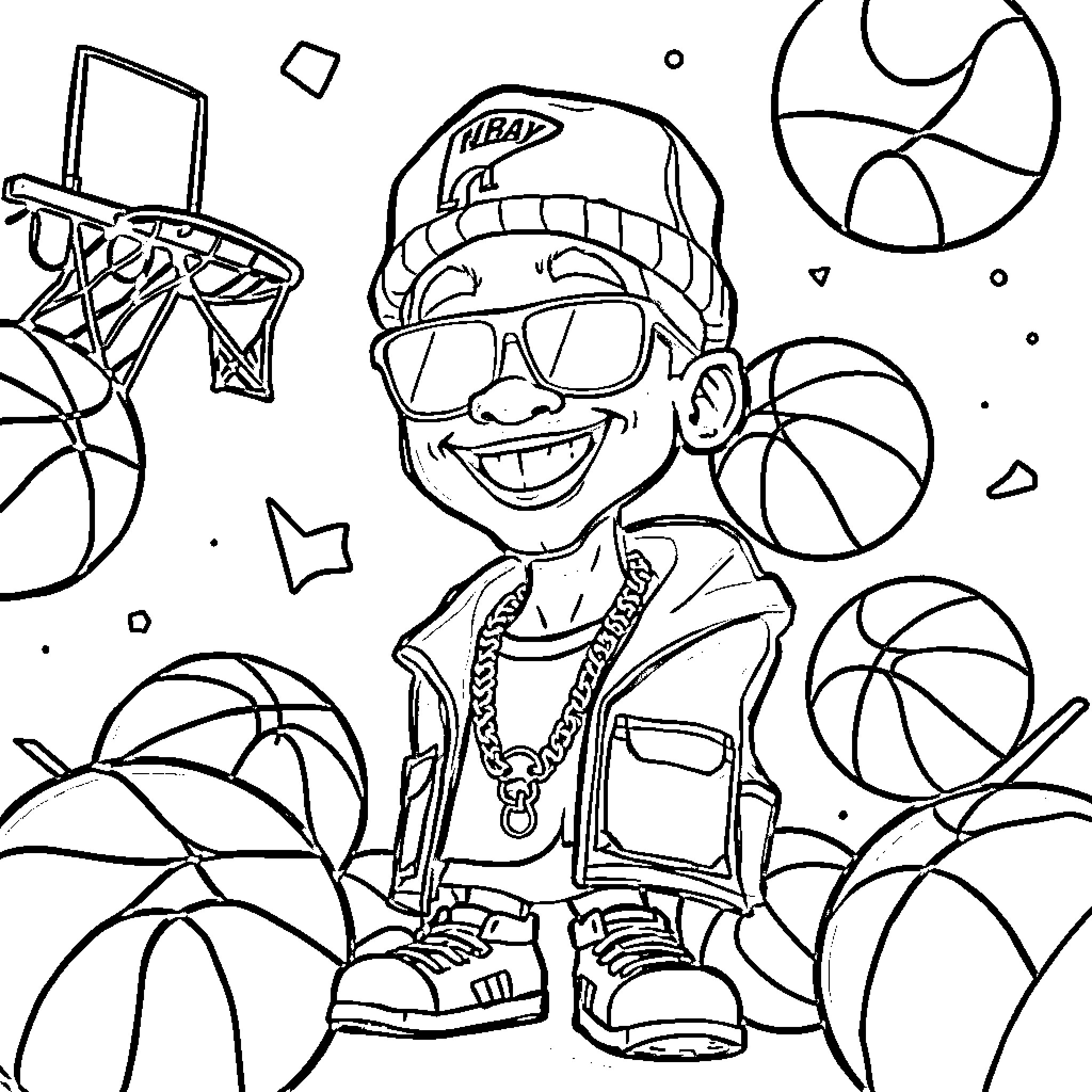 Best NBA Youngboy Coloring Pages (Free Printable PDF)
