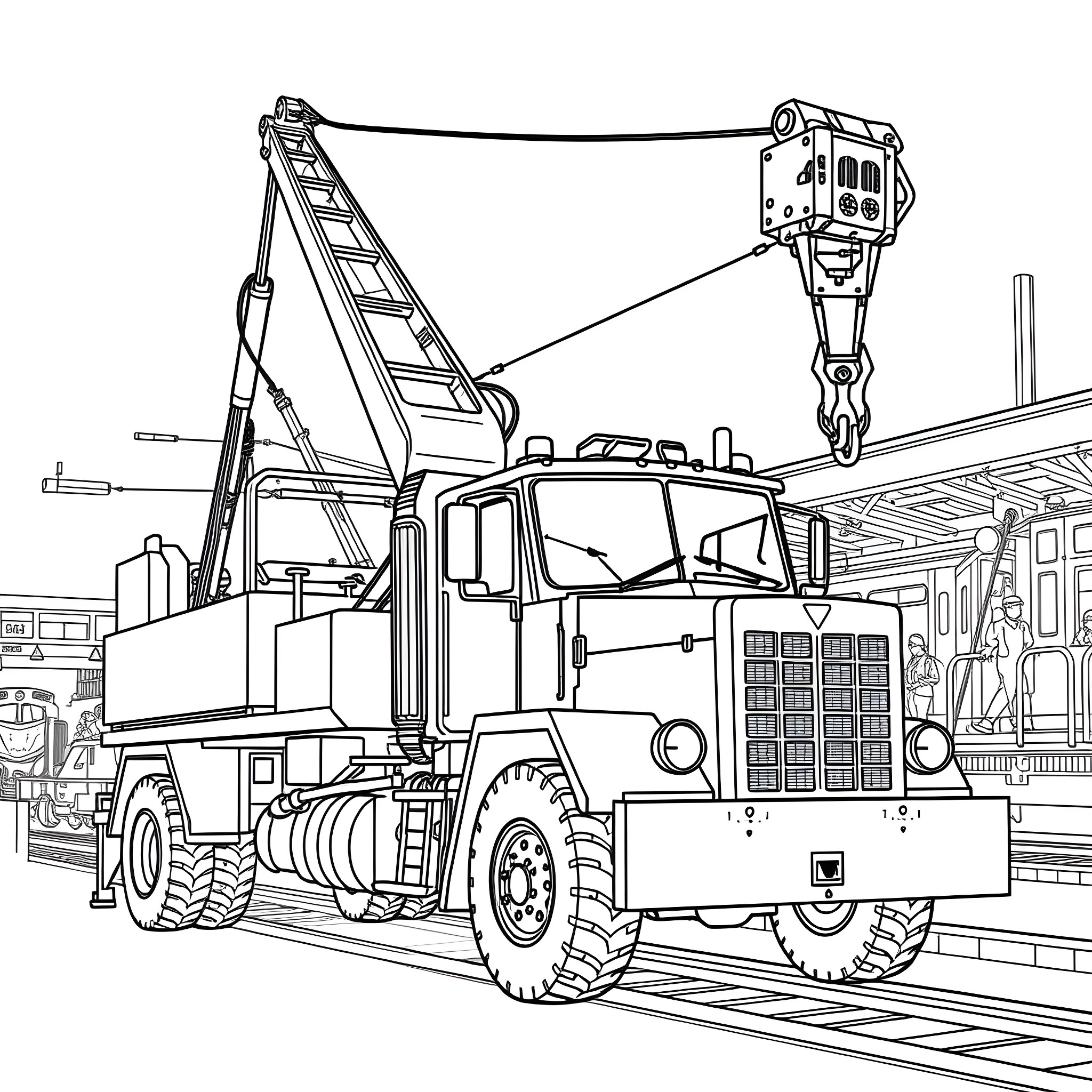 37 Best Asphalt Paver Coloring Pages (Free Printable PDFs)