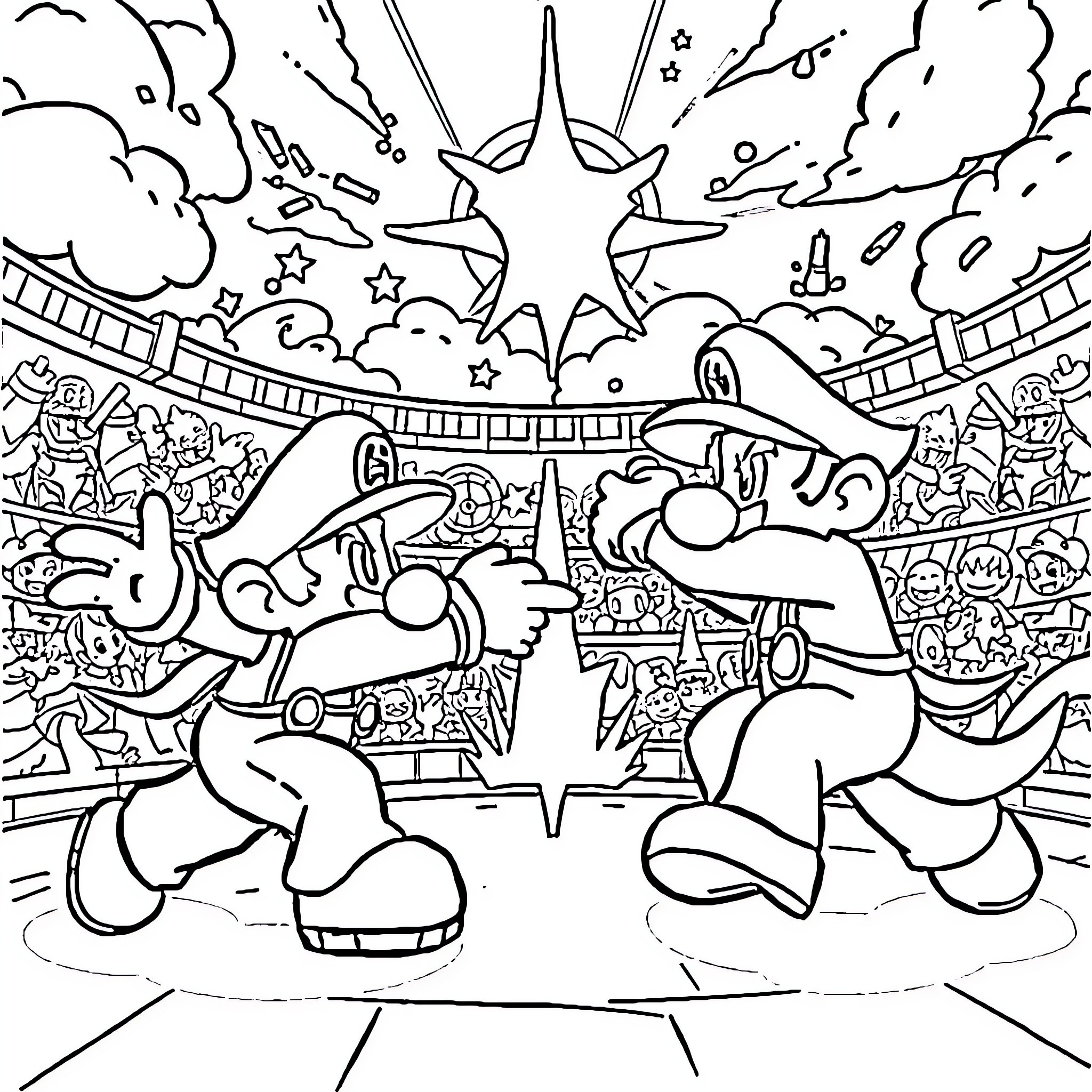Best Smash Brother Coloring Pages (Free Printable PDF)