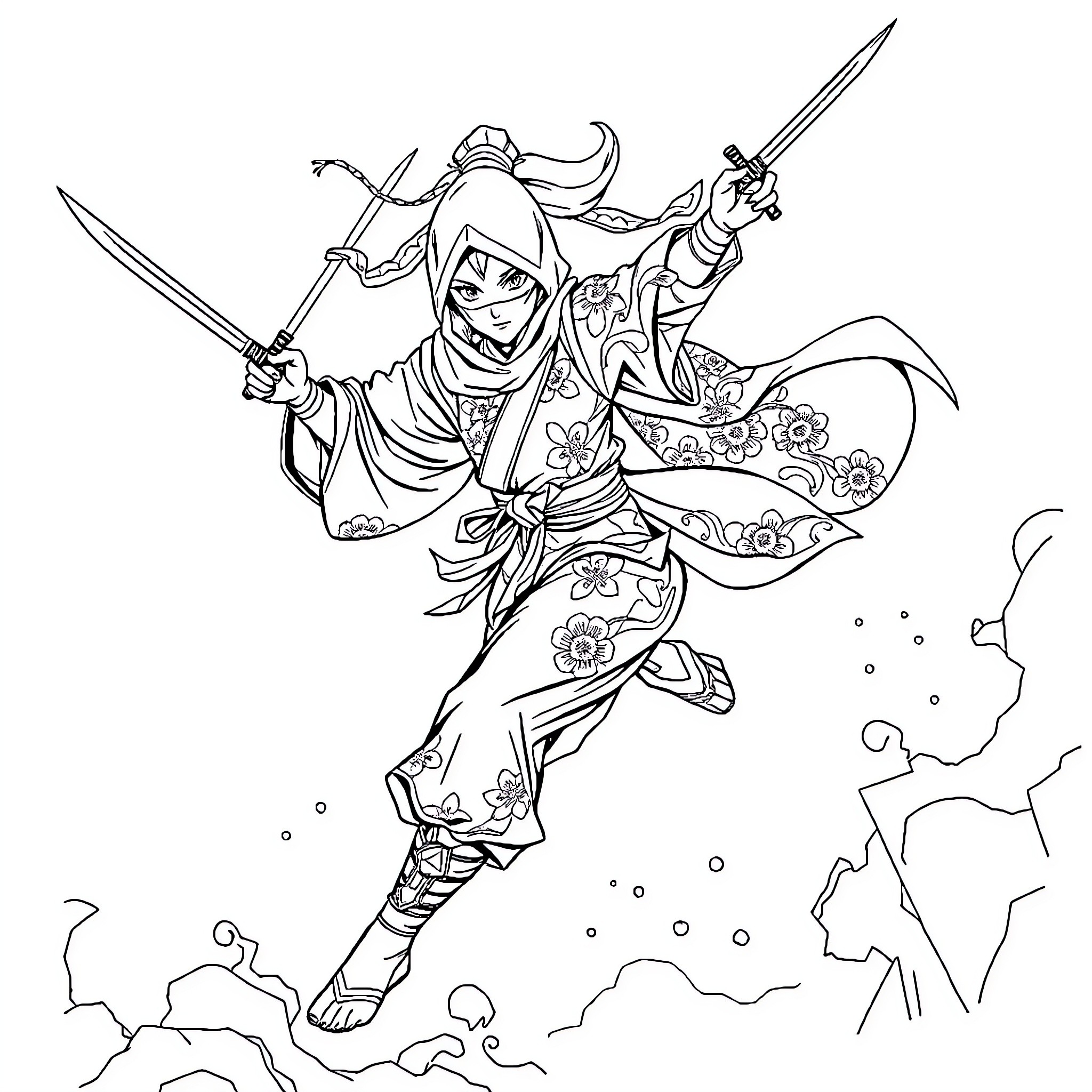 Best Ninja Coloring Pages (Free Printable PDF)