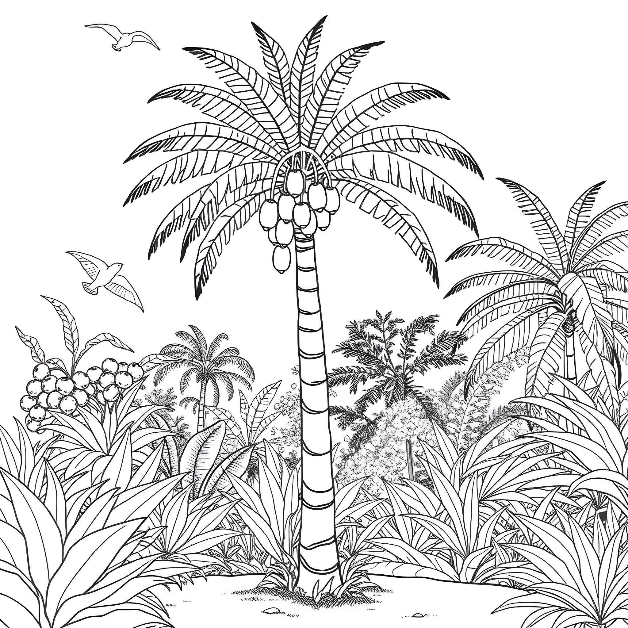 Best Açaí Fruit Coloring Pages (Free Printable PDF)