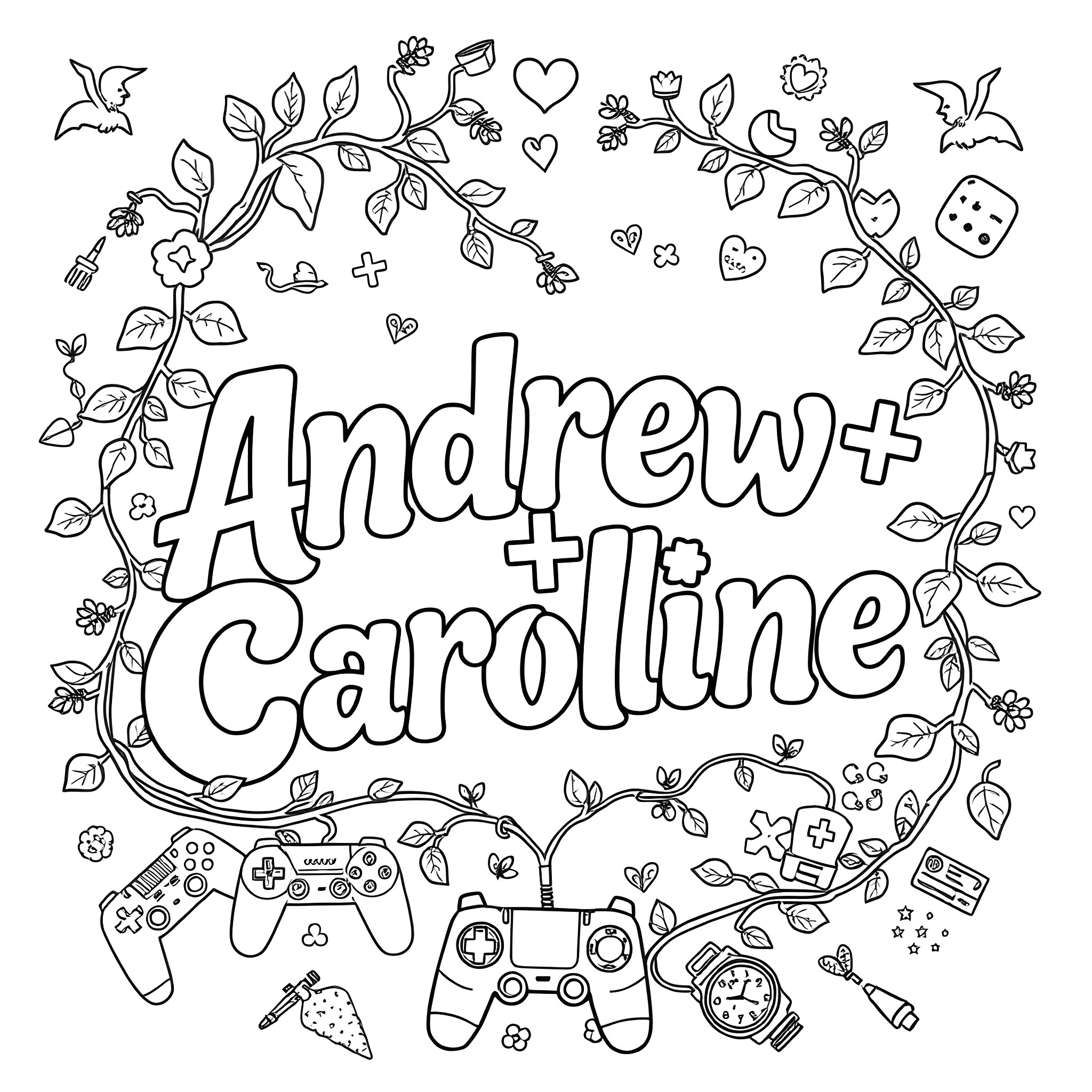 Best Bubble Letter Coloring Pages (Free Printable PDF)