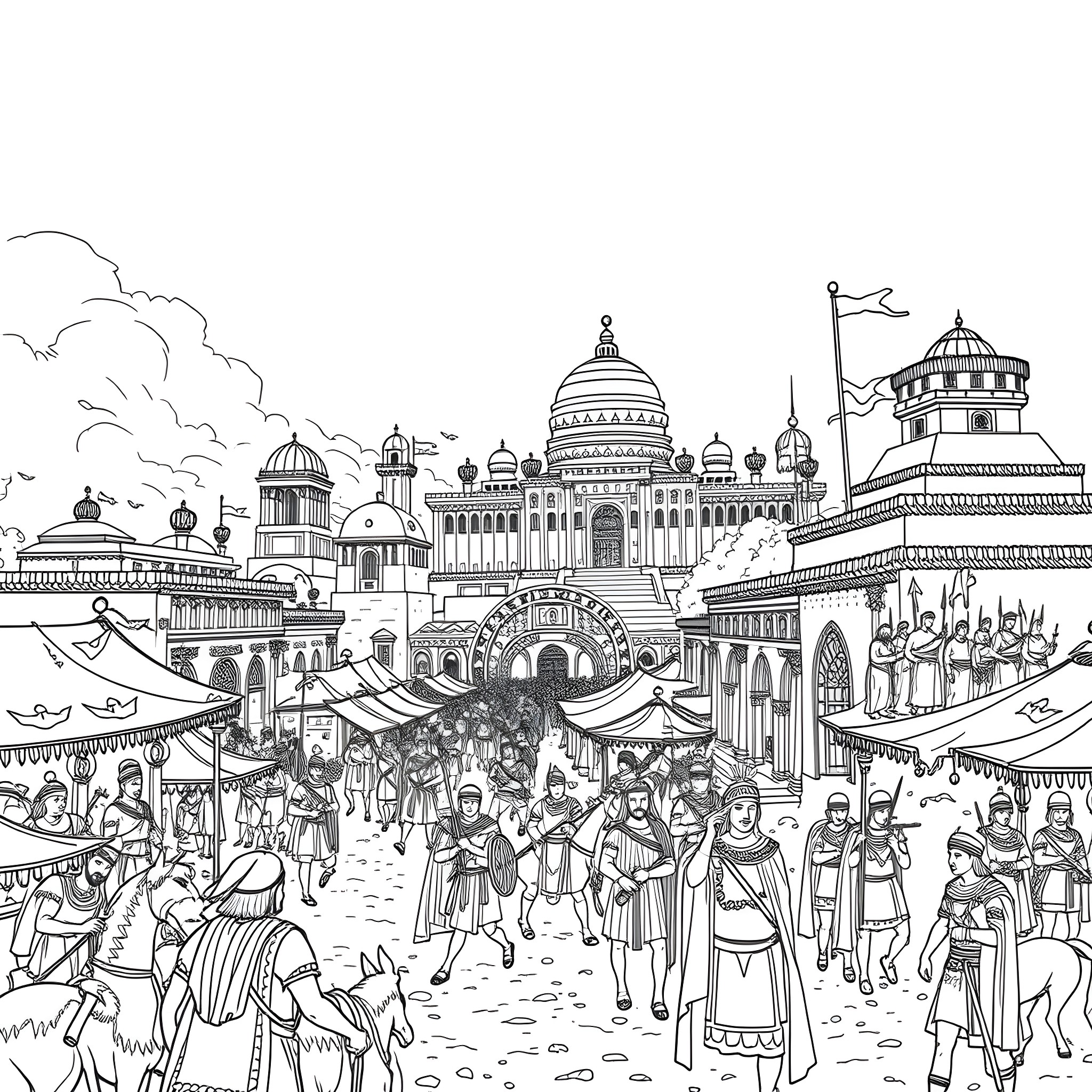 Best Battle Coloring Pages (Free Printable PDF)