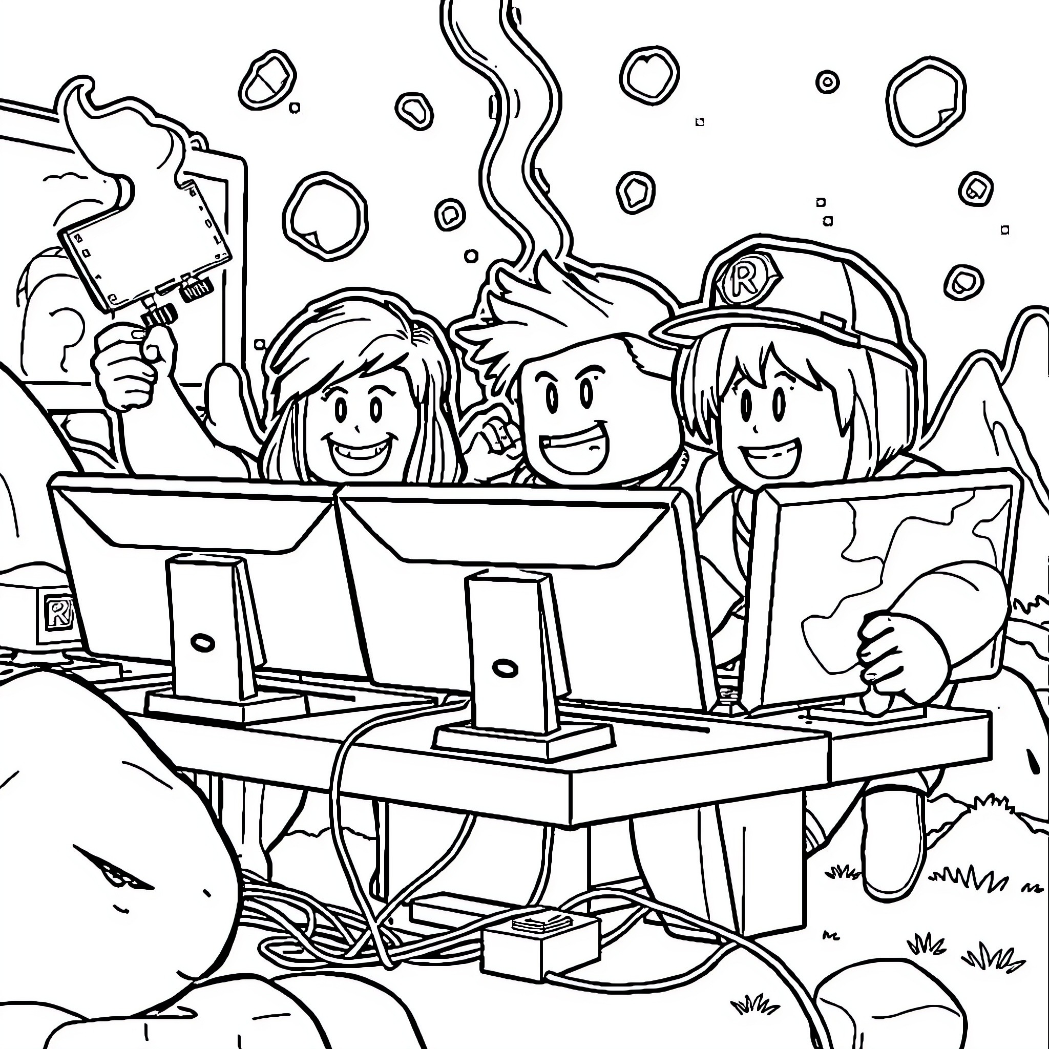 126 Best Roblox Coloring Pages (Free Printable PDFs)