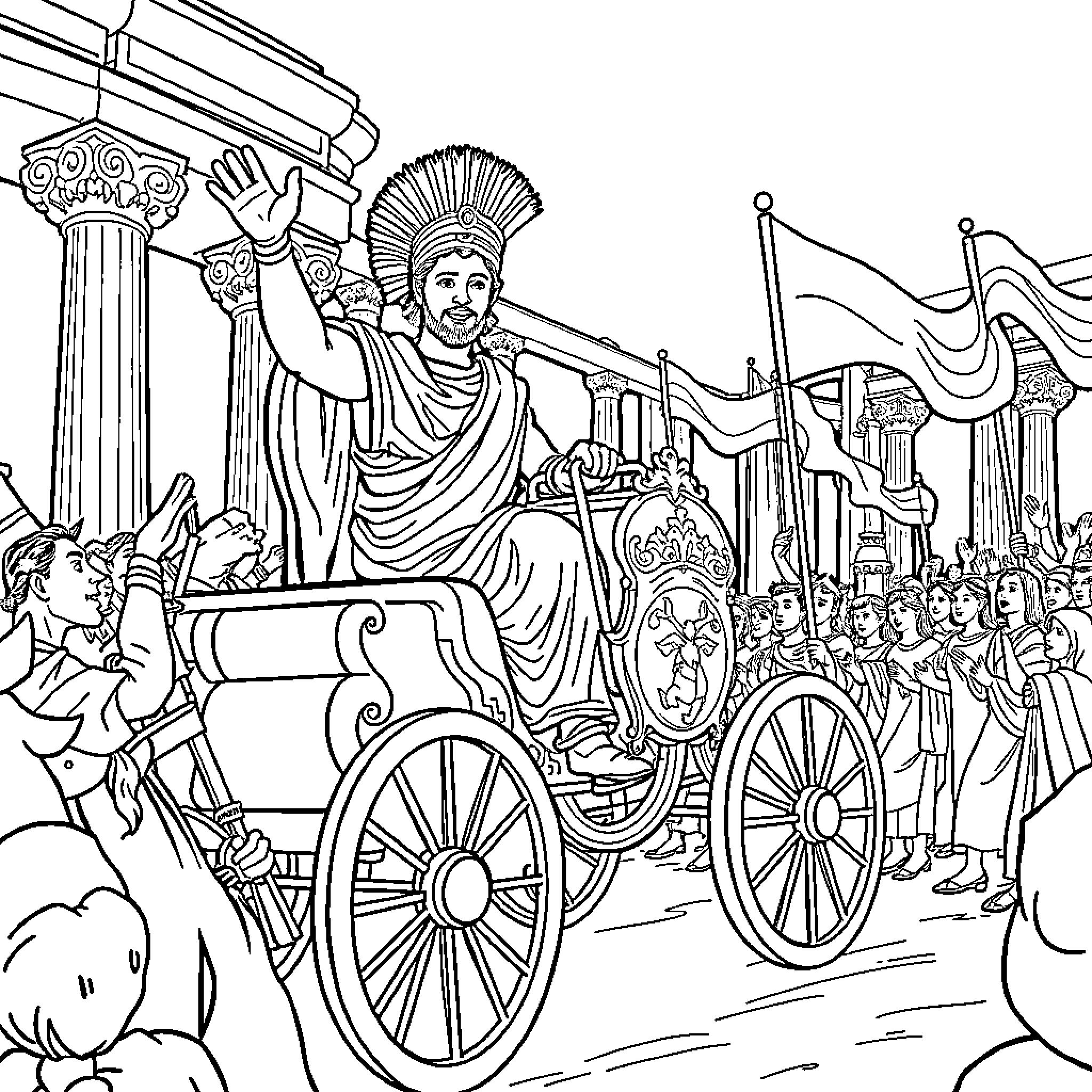 Best Caesar Coloring Pages (Free Printable PDF)
