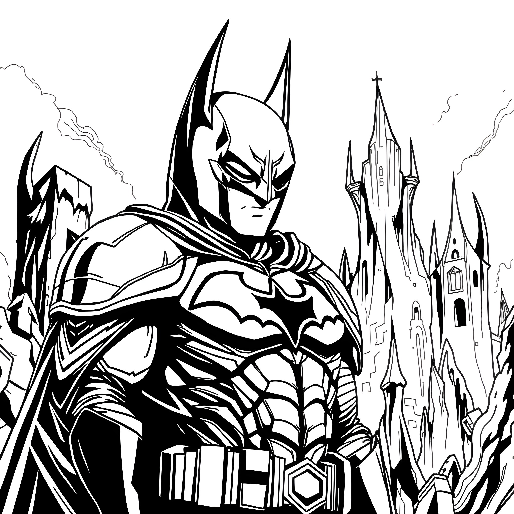 158 Best Batman Coloring Pages (Free Printable PDFs)