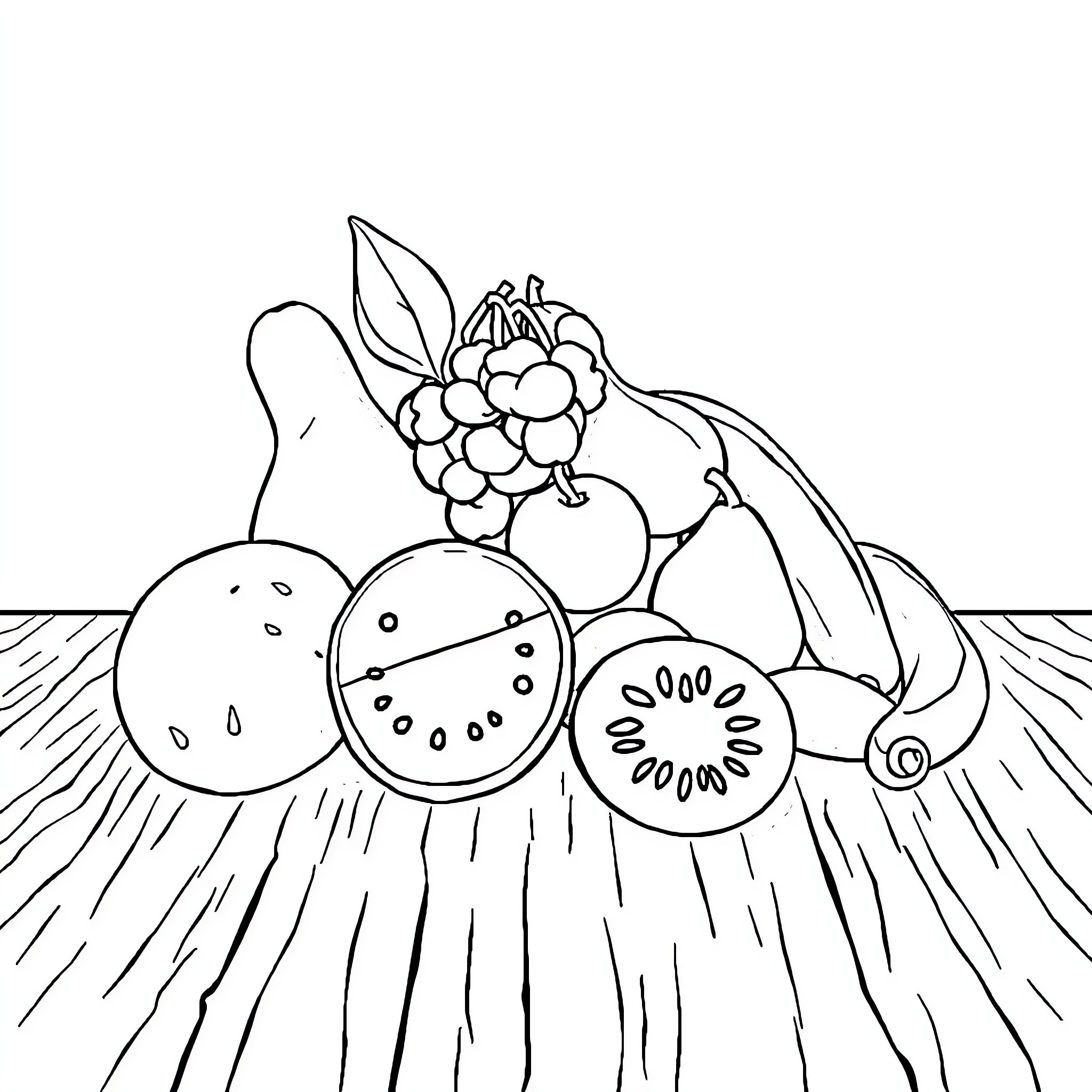 Best Fruit Coloring Pages (Free Printable PDF)