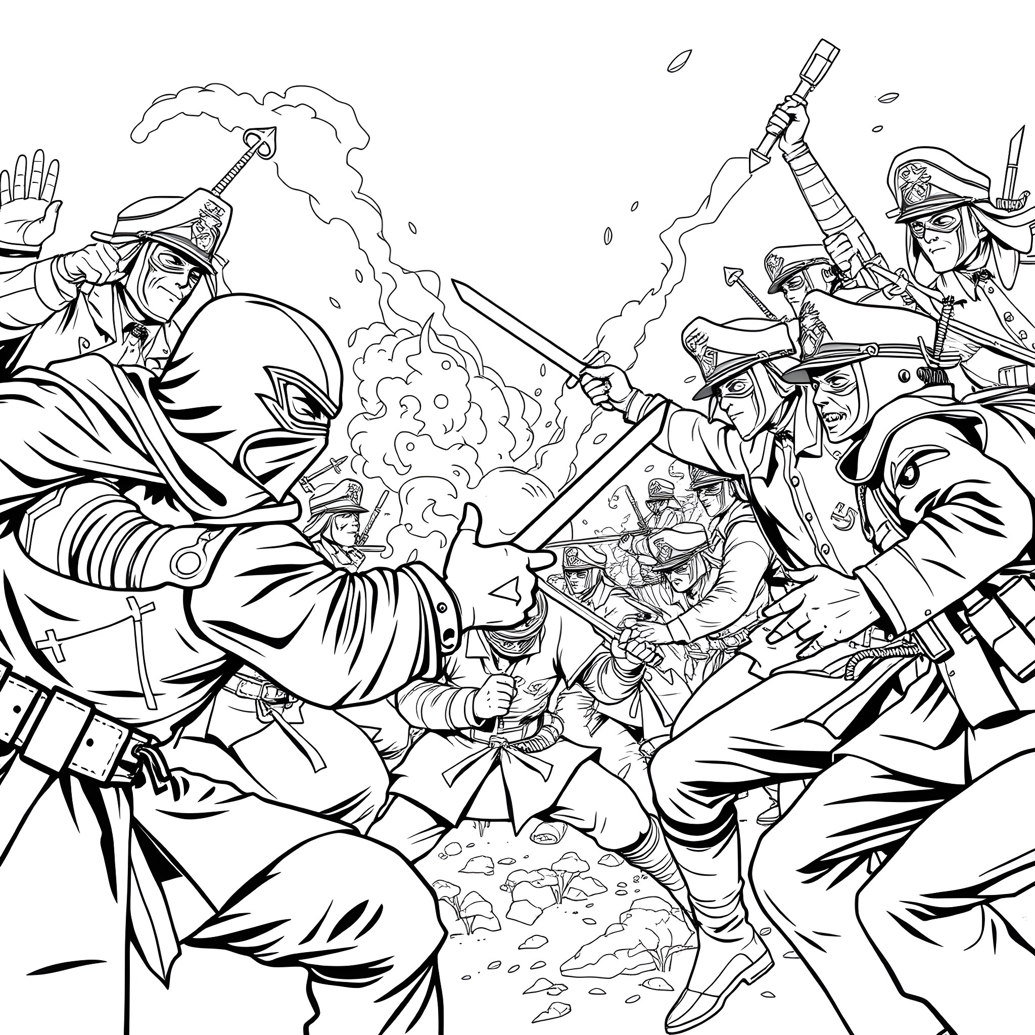 Best Ninja Coloring Pages (Free Printable PDF)