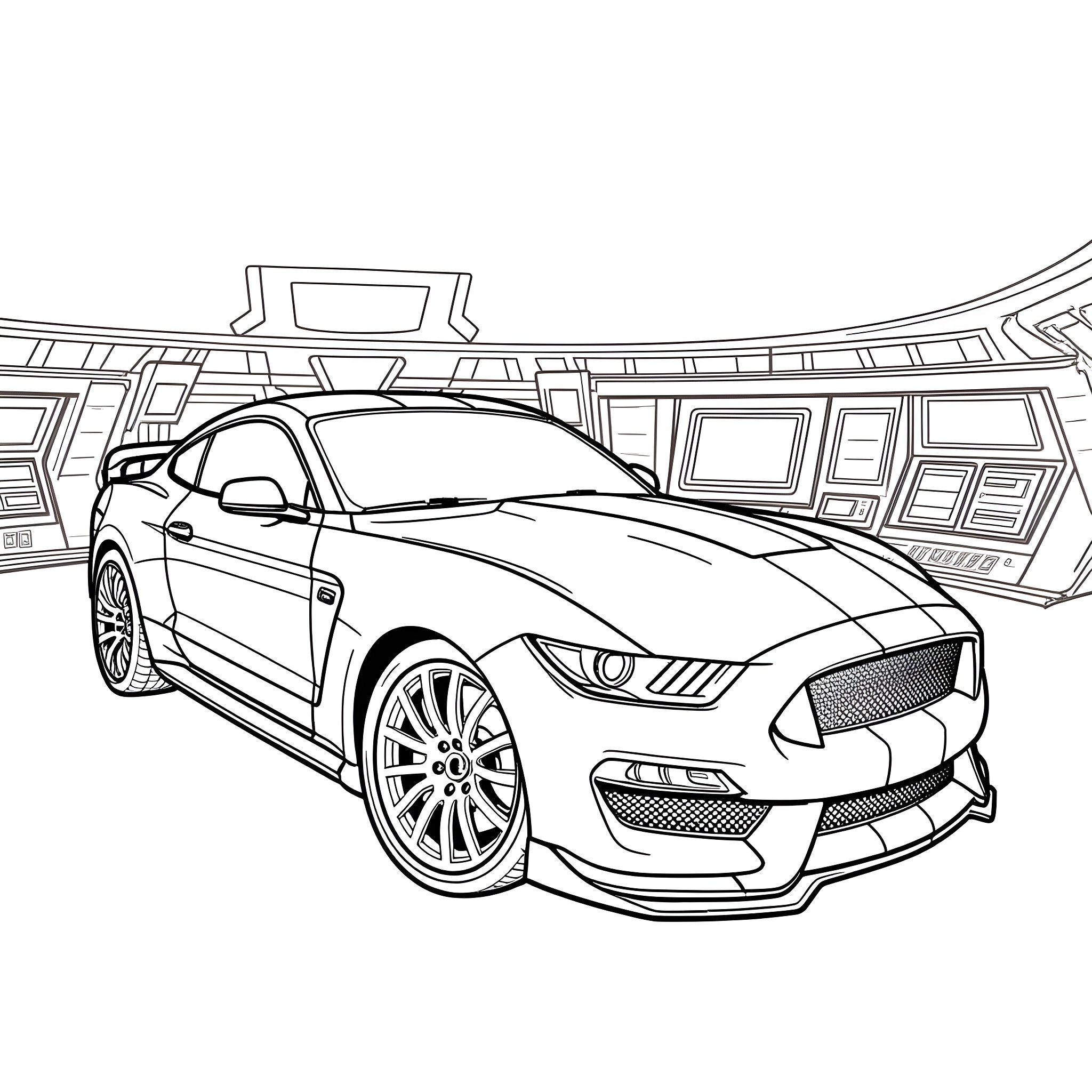 Best Ford Transit Coloring Pages (Free Printable PDF)