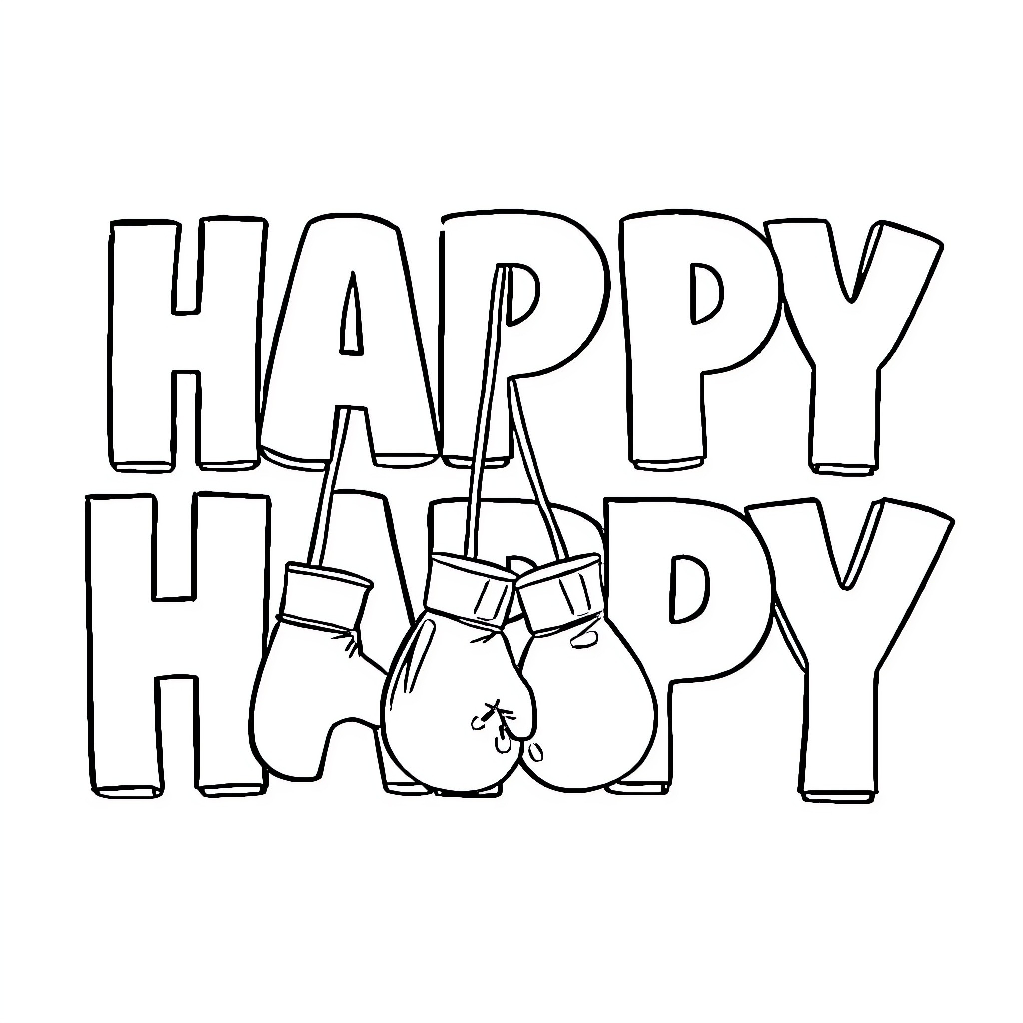 Best Happy Coloring Pages (Free Printable PDF)
