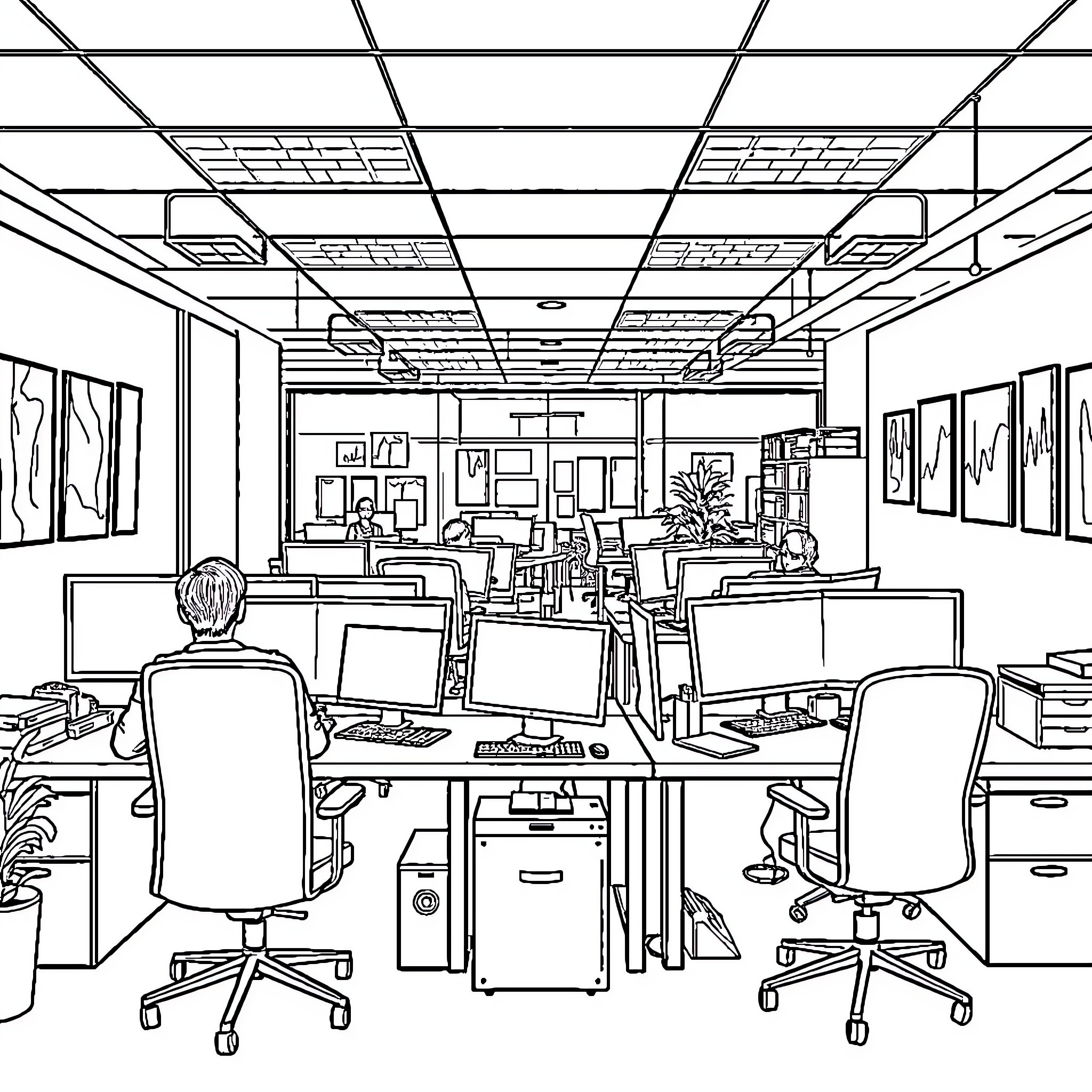 Best Office Coloring Pages (Free Printable PDF)
