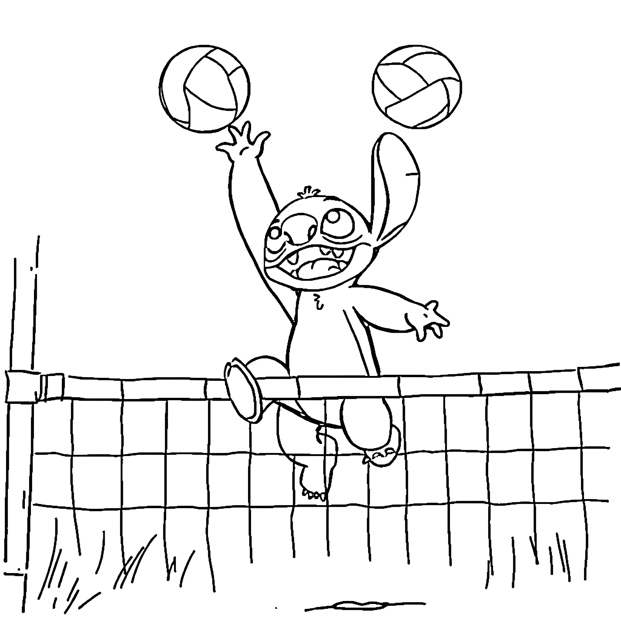 Best Stitch Coloring Pages (Free Printable PDF)