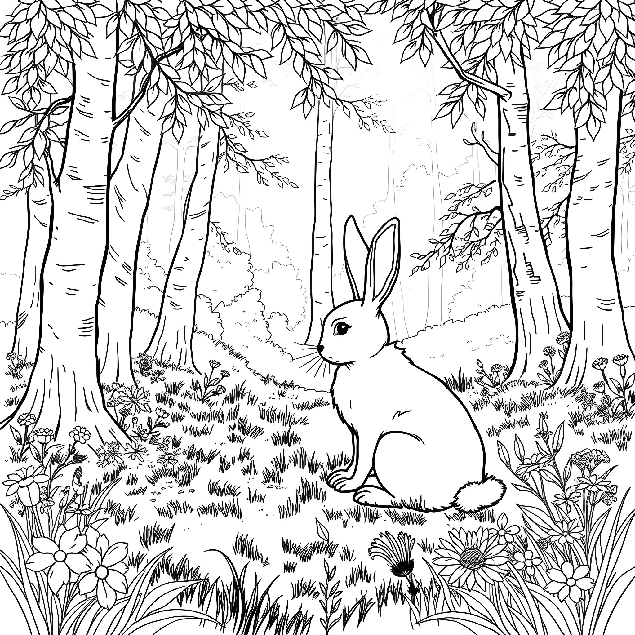 9 Best Rabbit Coloring Pages (Free Printable PDFs)