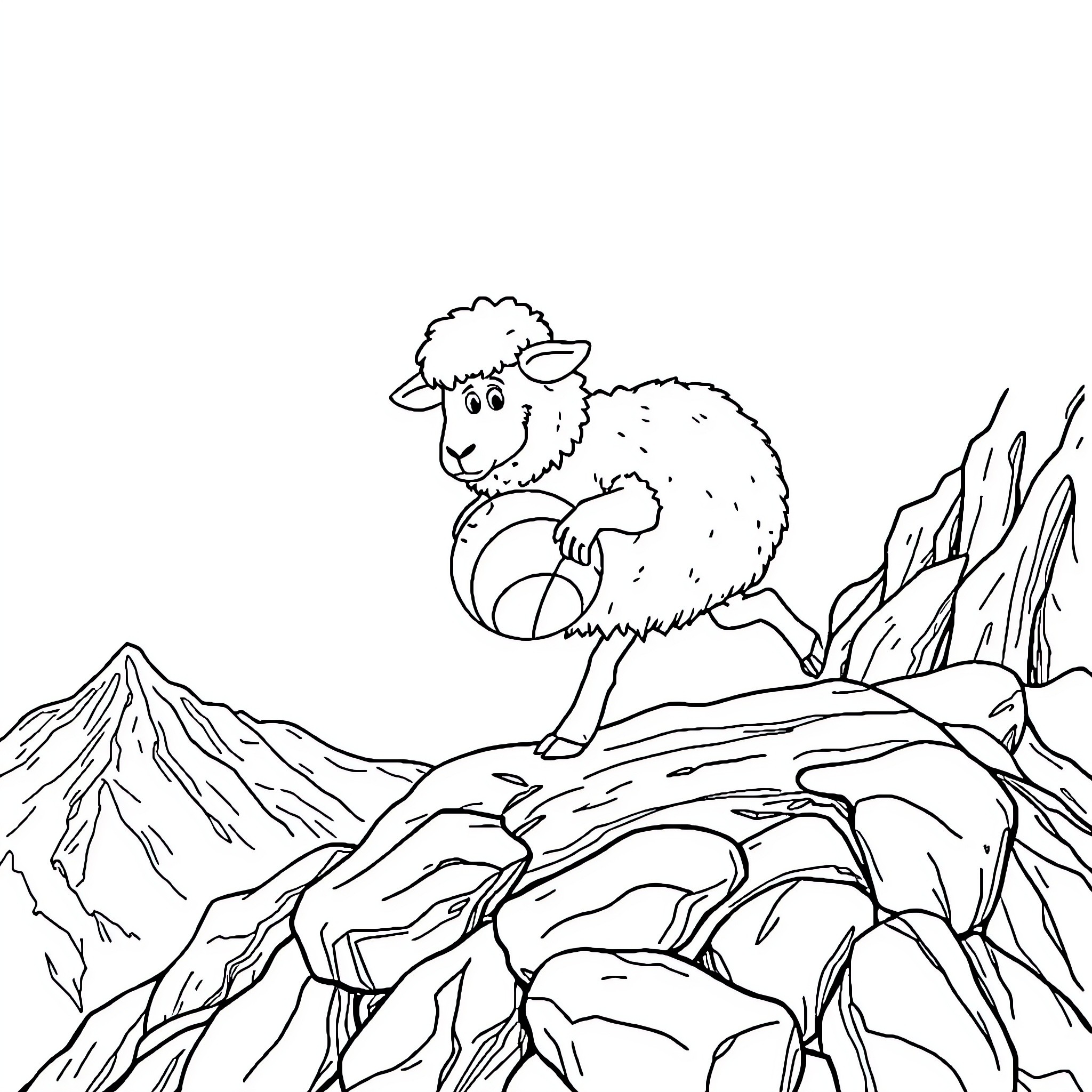Best Sheep Coloring Pages (Free Printable PDF)