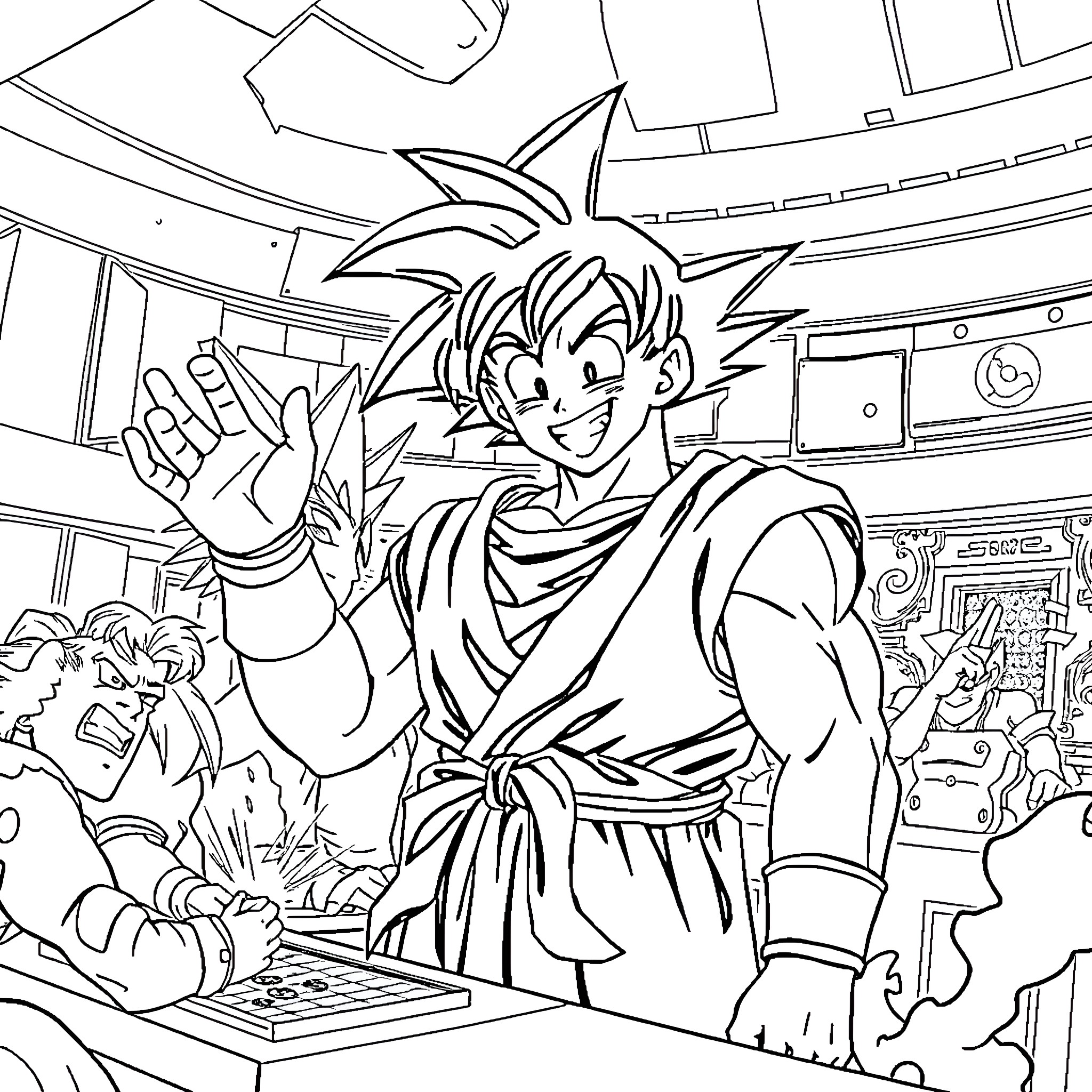 Best Goku Coloring Pages (Free Printable PDF)