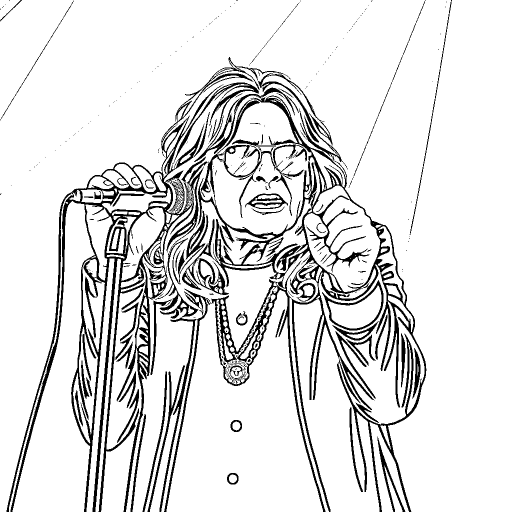 Best Ozzy Osbourne Coloring Pages (Free Printable PDF)