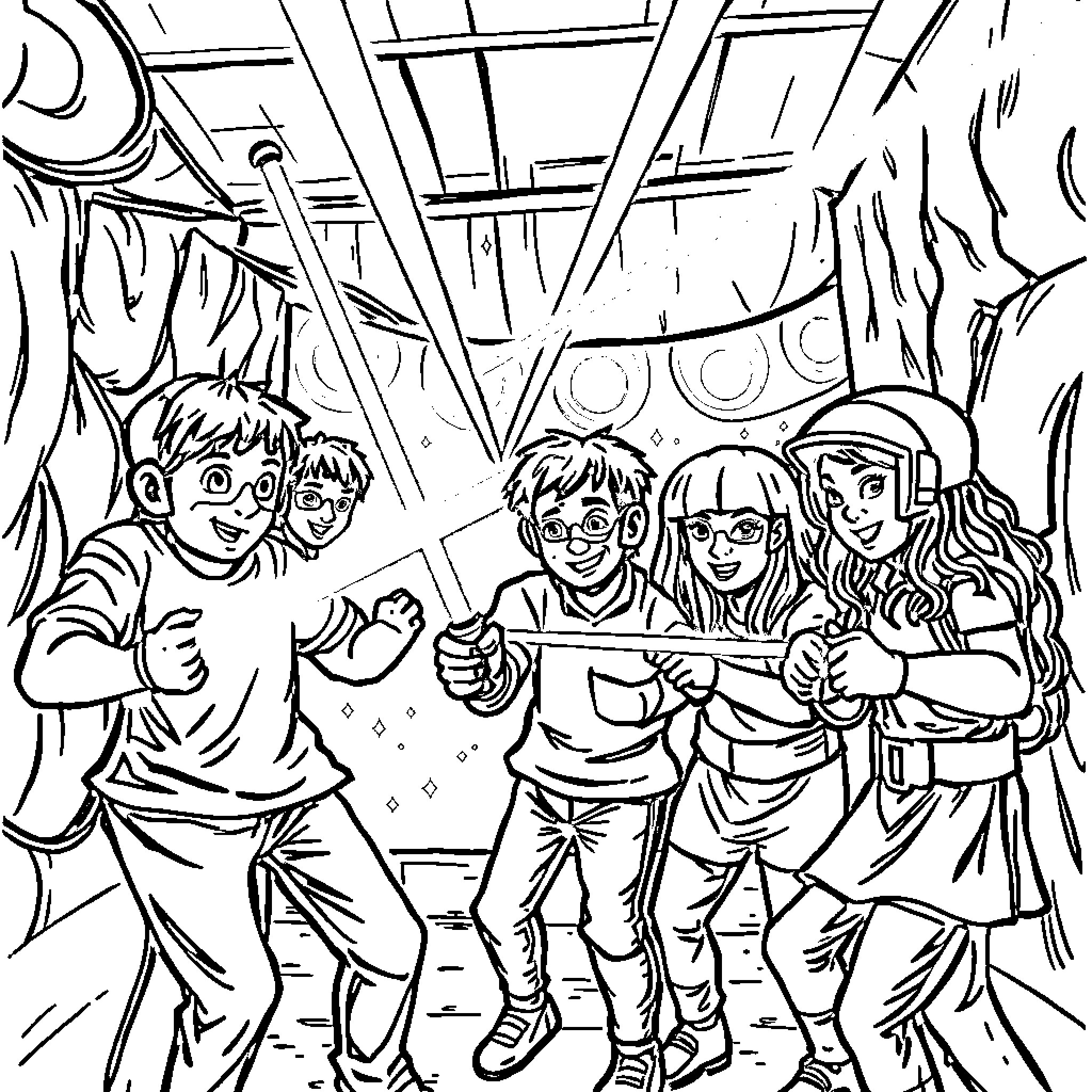 Best Laser Quest Coloring Pages (Free Printable PDF)