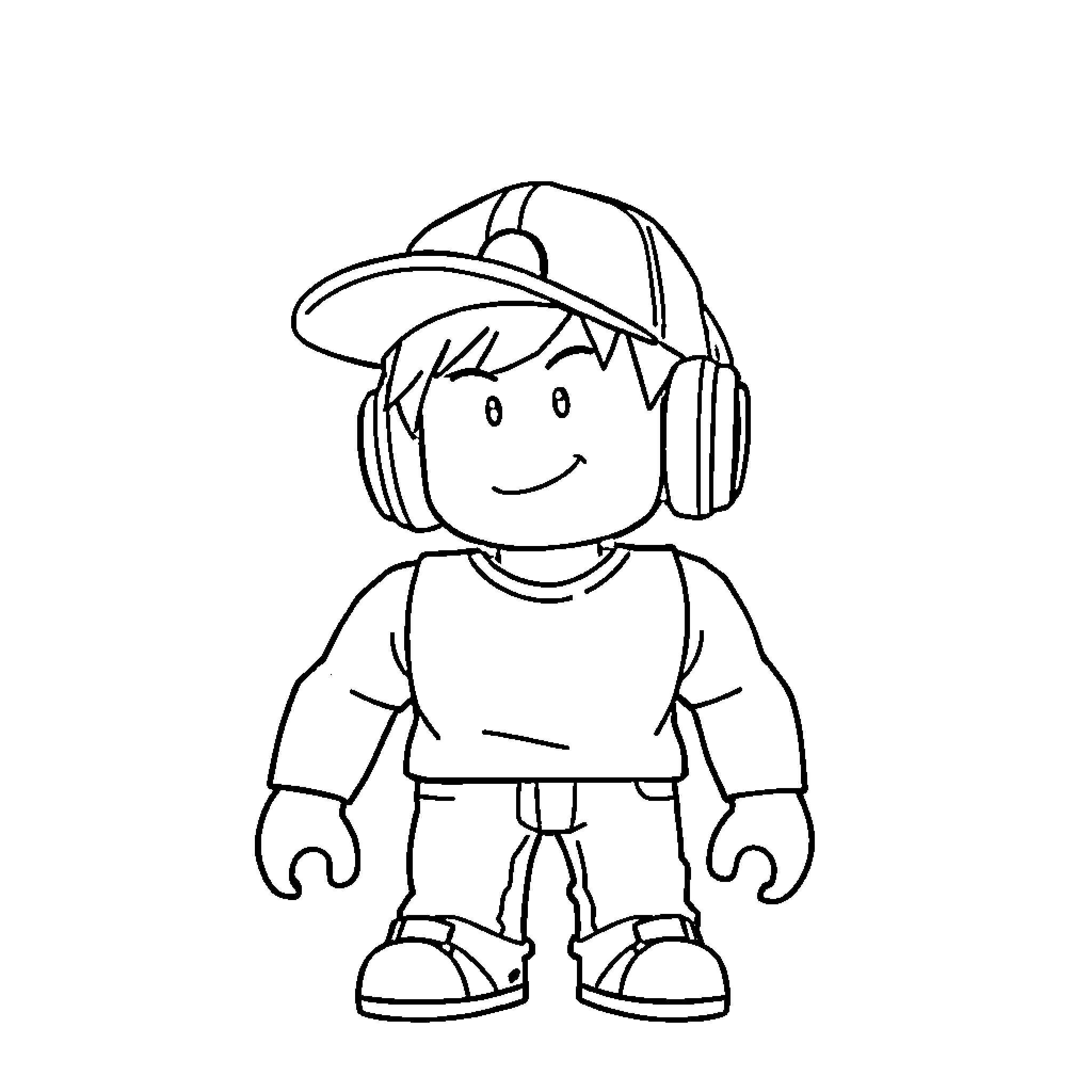 Best Roblox Boy Coloring Pages (Free Printable PDF)