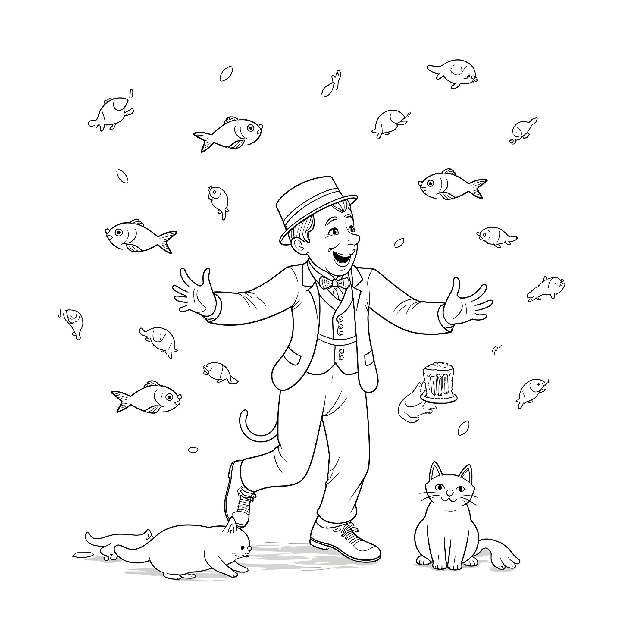 Best Charlie Chaplin Coloring Pages (Free Printable PDF)