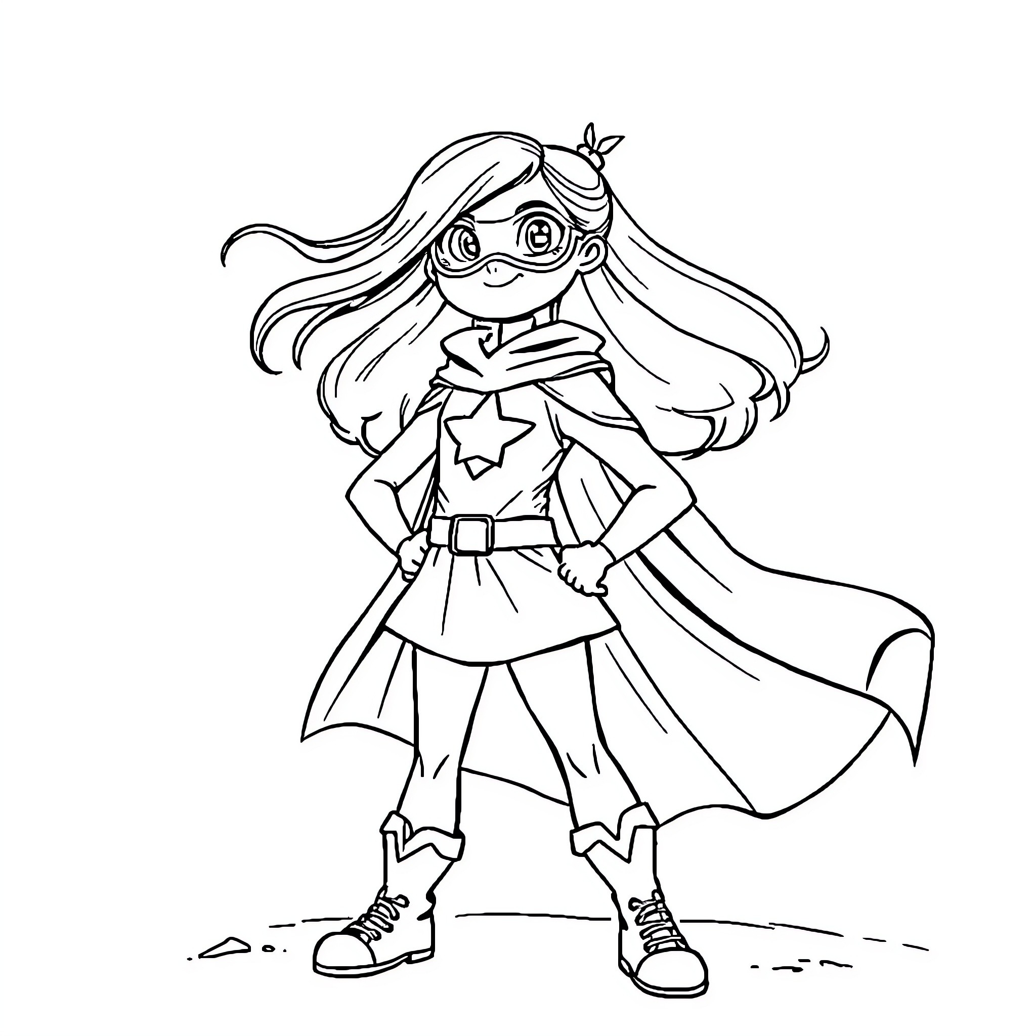 Best Super Hero Girl Coloring Pages (Free Printable PDF)