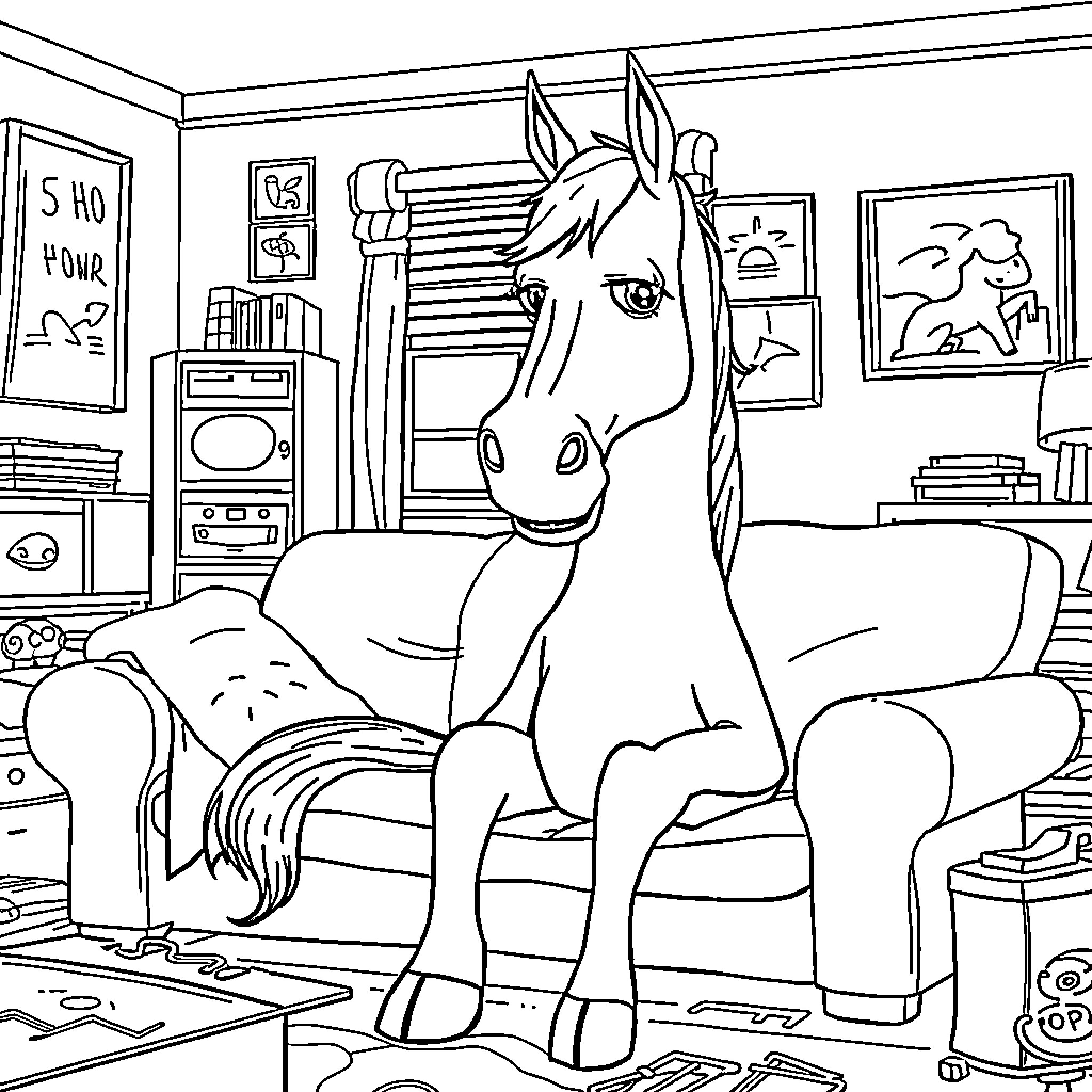 Best Bojack Horseman Coloring Pages (Free Printable PDF)