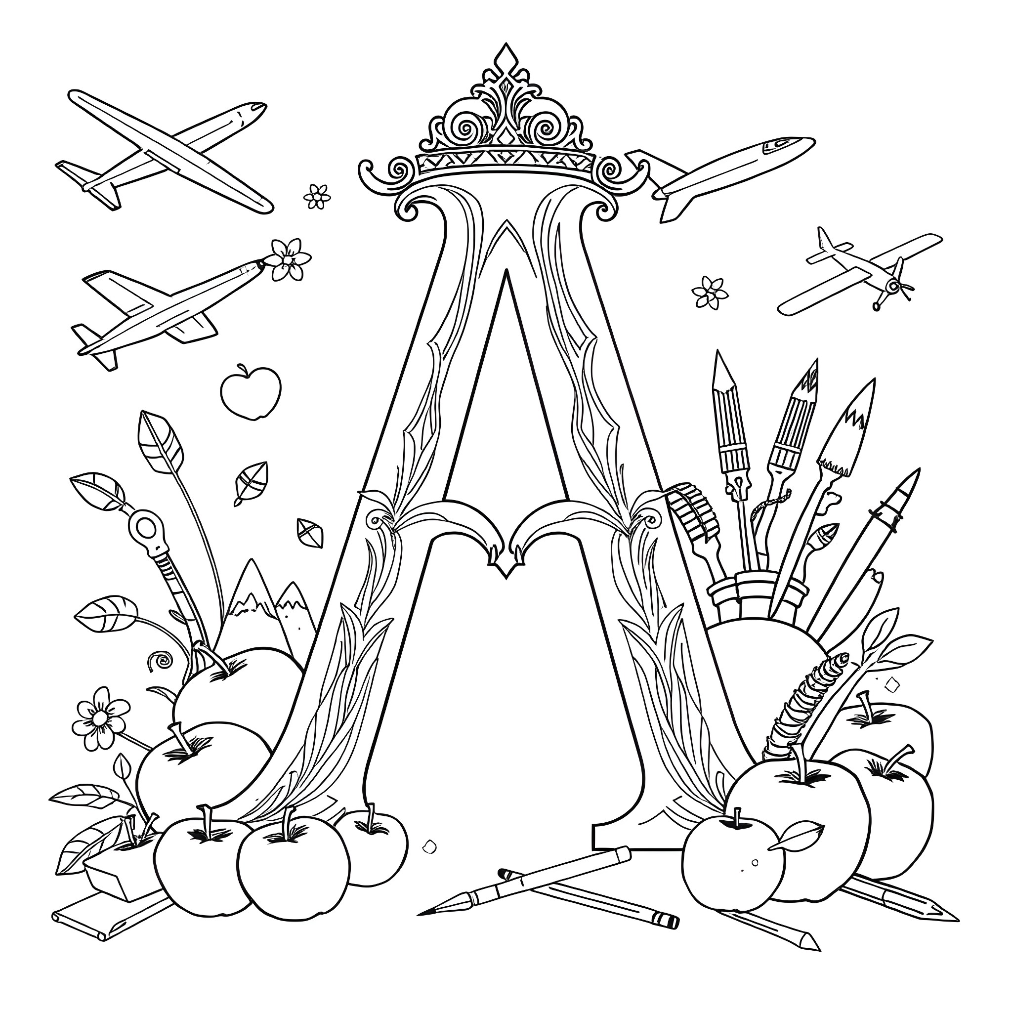 All Coloring Page Collection (With Free Printable PDFs)