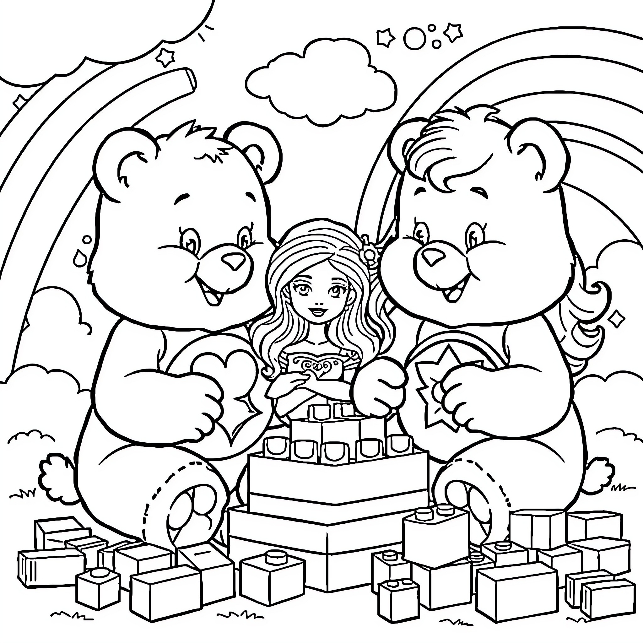 Best Care Bear Coloring Pages (Free Printable PDF)