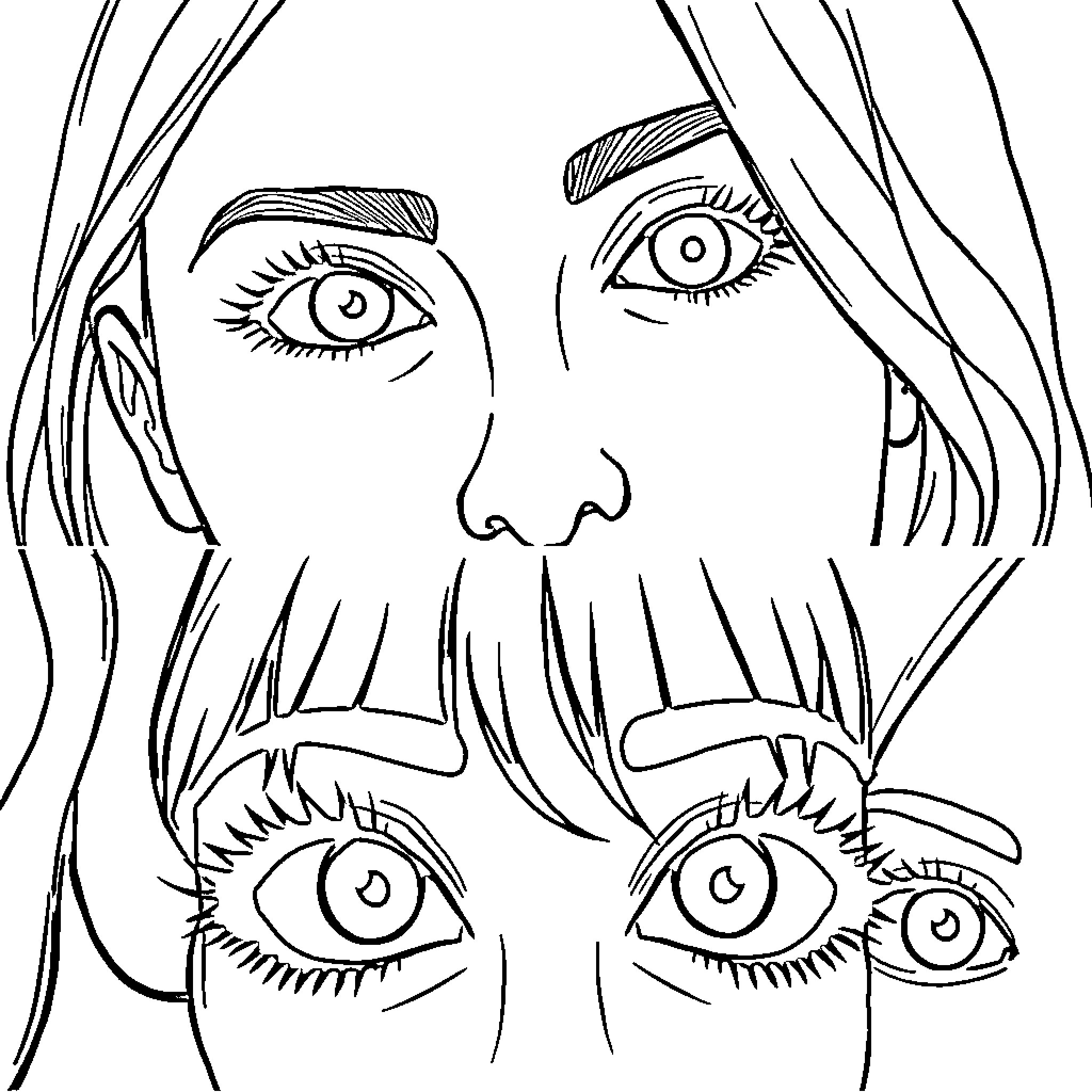 Best Eye Coloring Pages (Free Printable PDF)