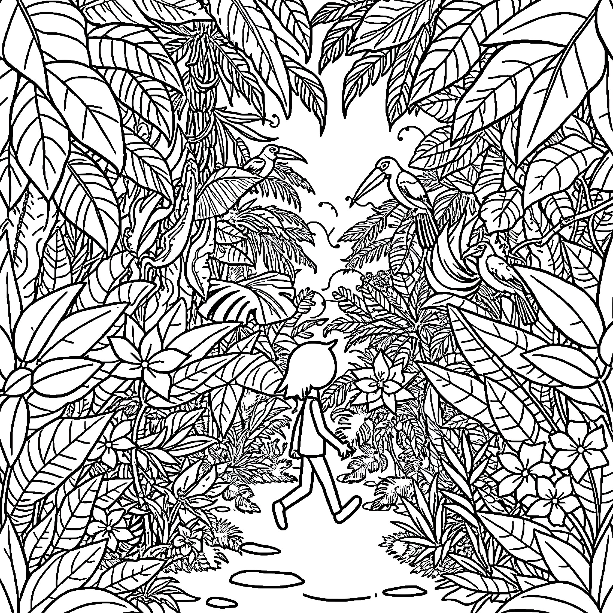 Best Stick Figure Coloring Pages (Free Printable PDF)