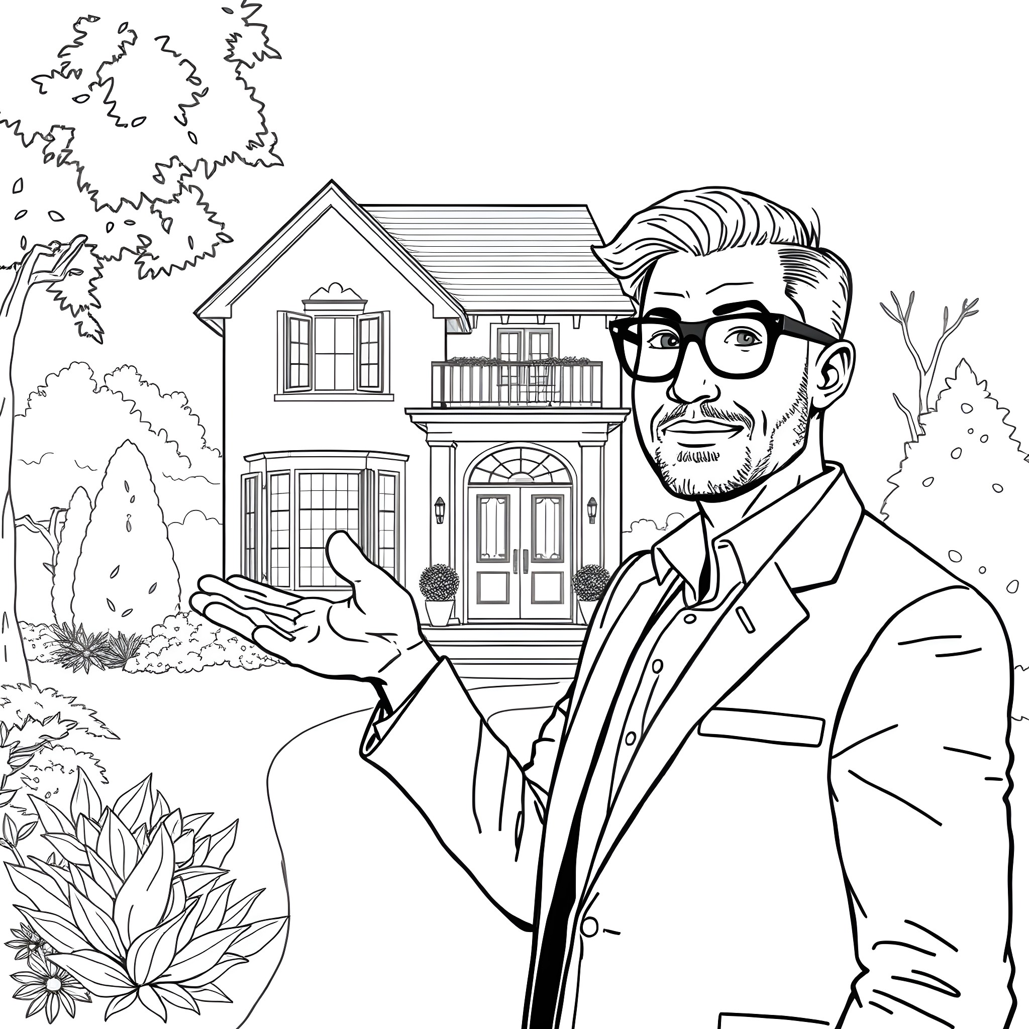 1 Best Realtor Coloring Pages (Free Printable PDFs)