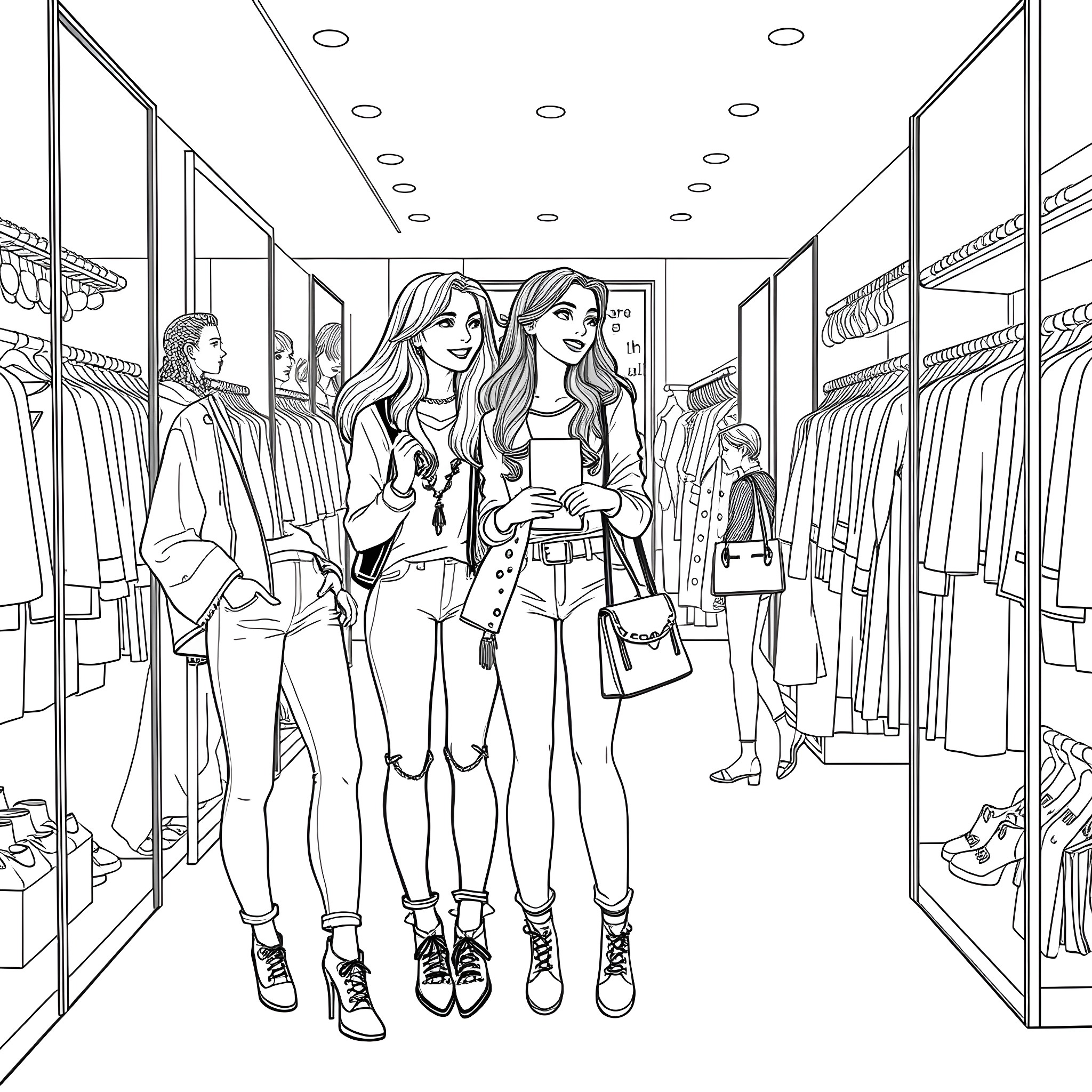 39 Best Teen Girl Coloring Pages (Free Printable PDFs)