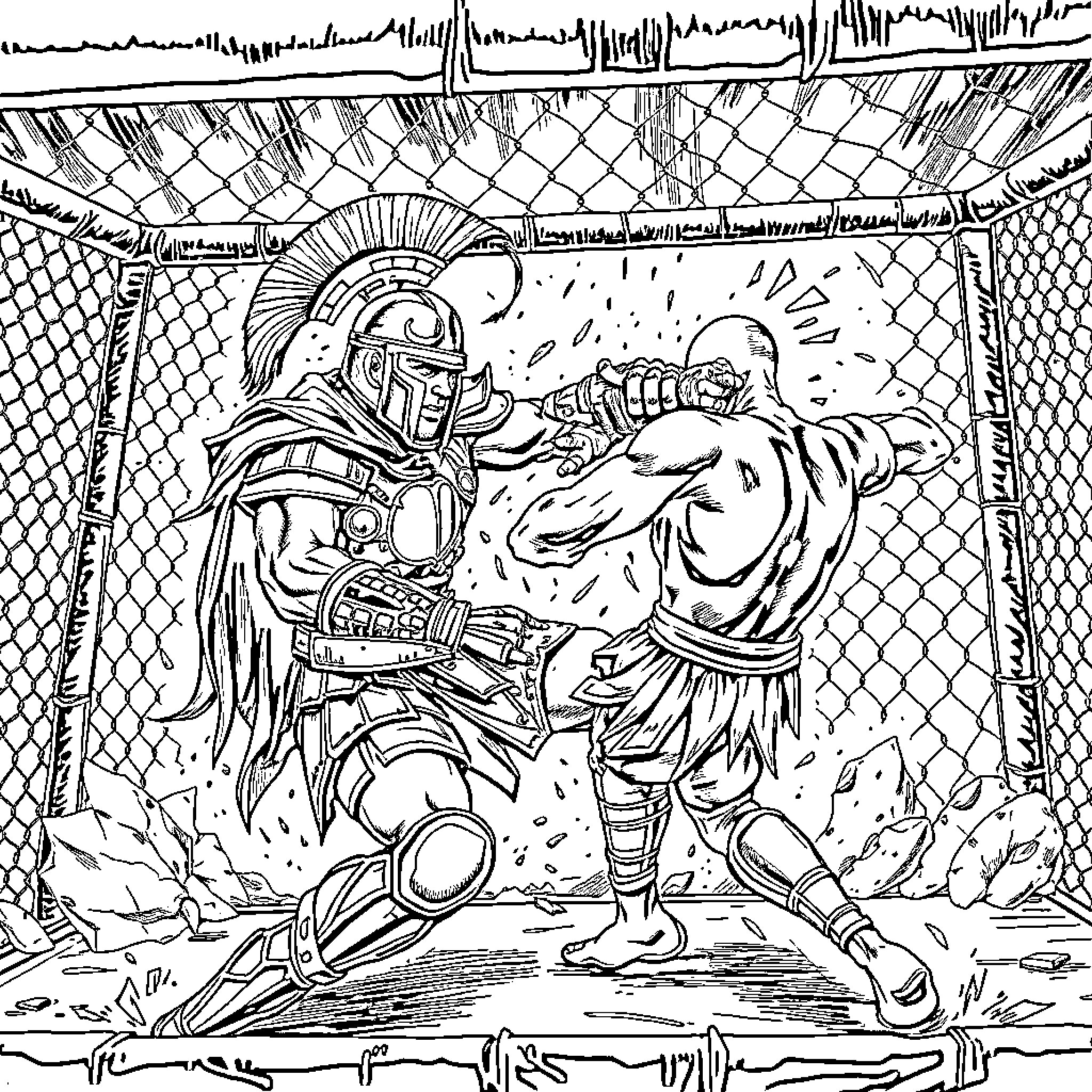 Best Gladiator Coloring Pages (Free Printable PDF)