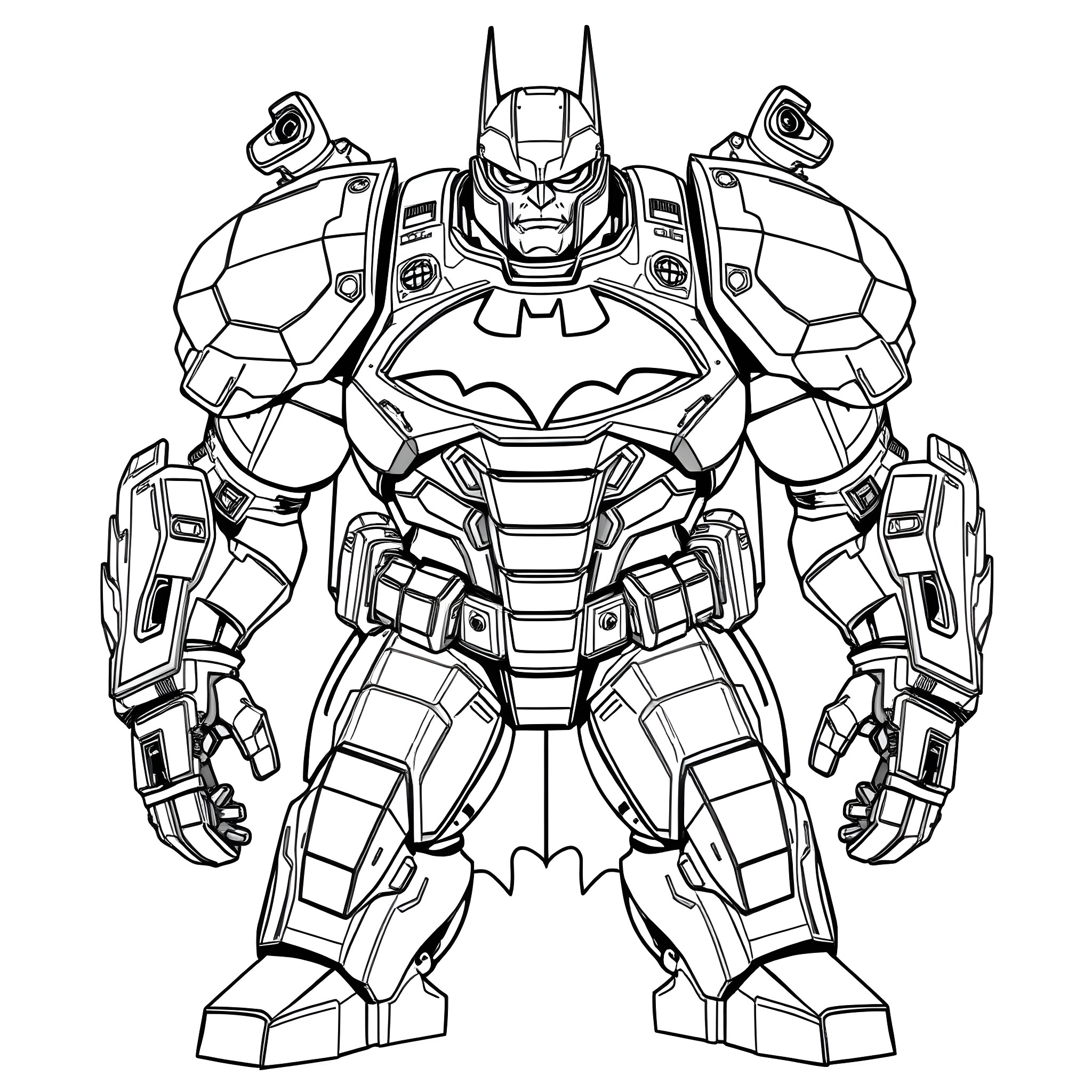 158 Best Batman Coloring Pages (Free Printable PDFs)