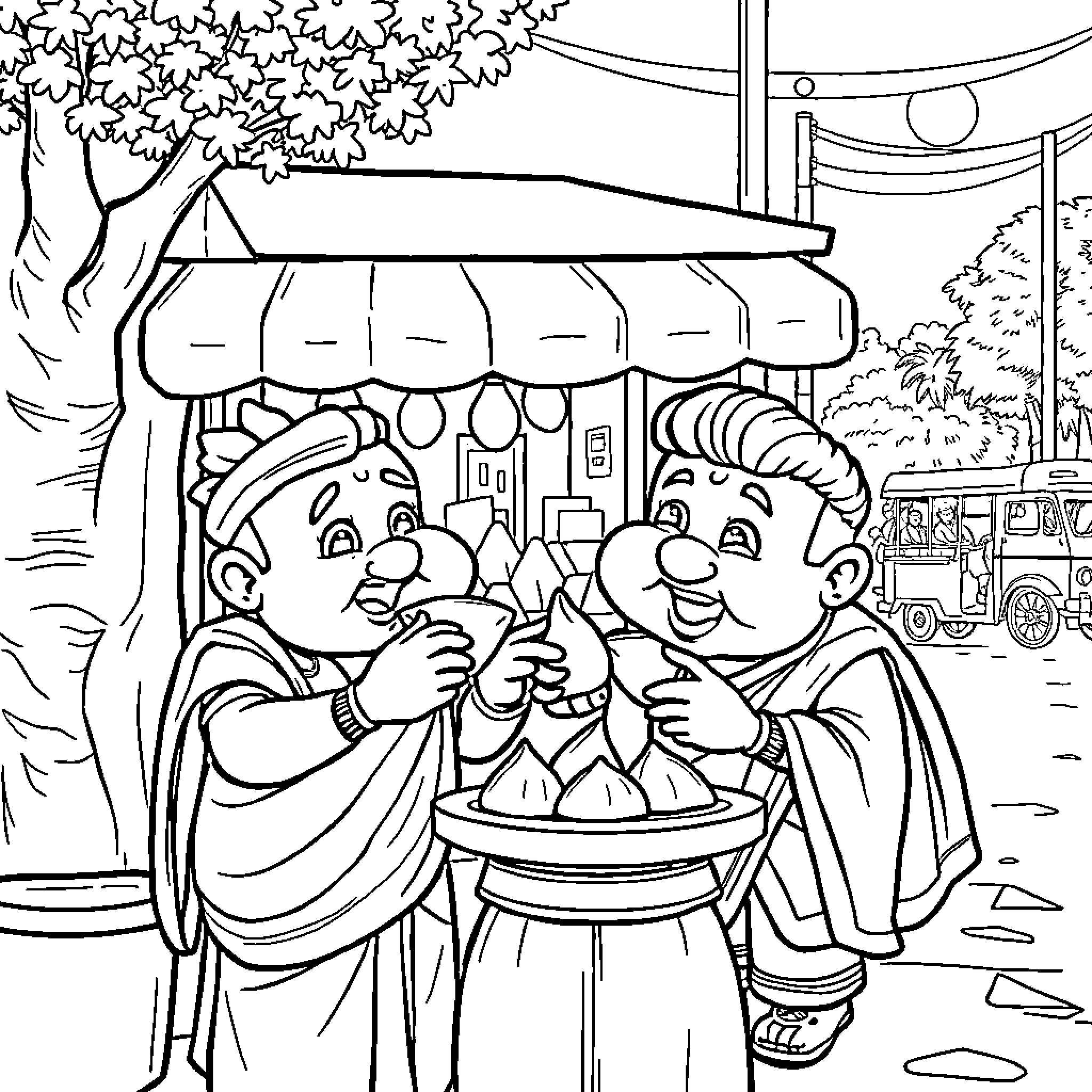 Best Motu Patlu Coloring Pages (Free Printable PDF)