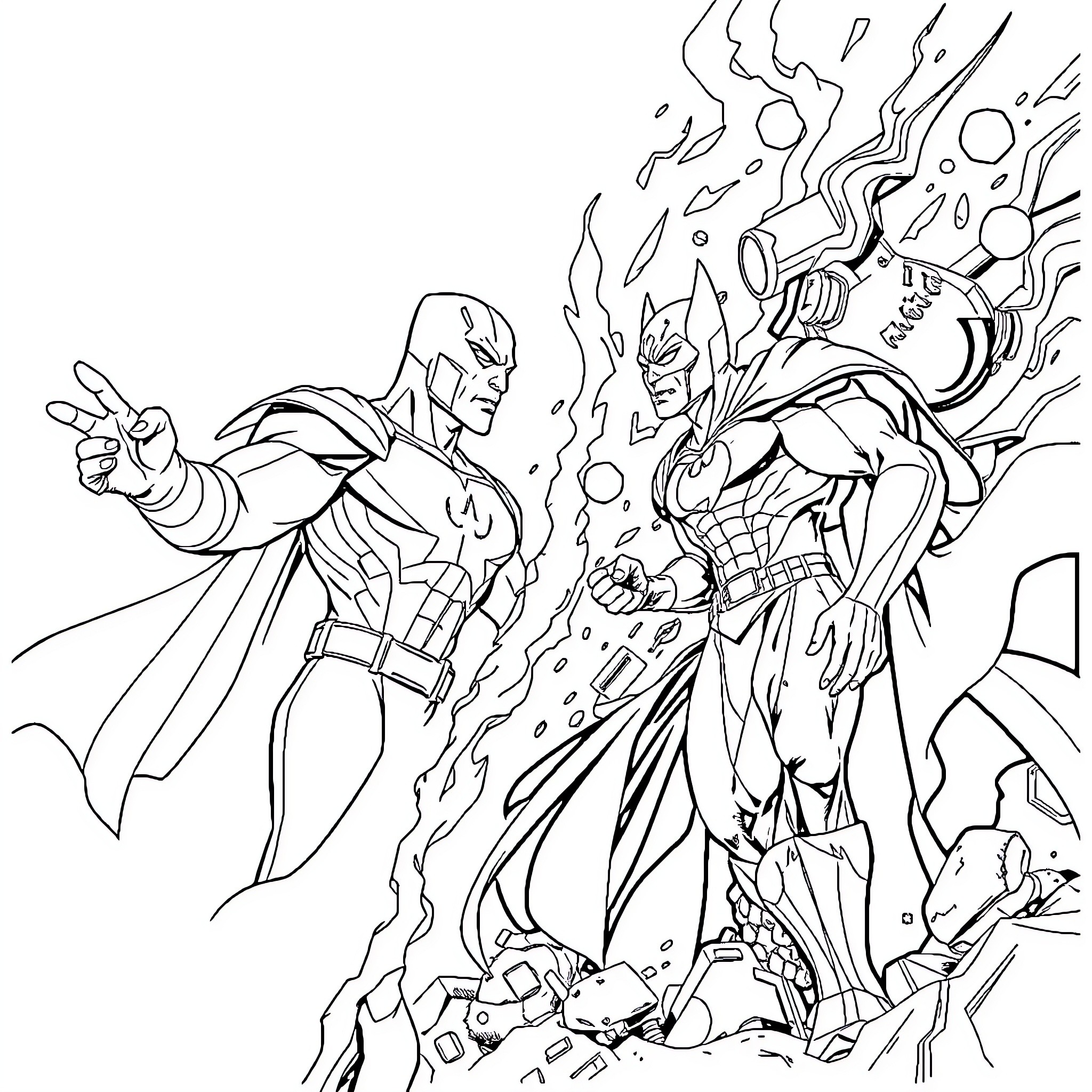 Best Superhero Coloring Pages (Free Printable PDF)