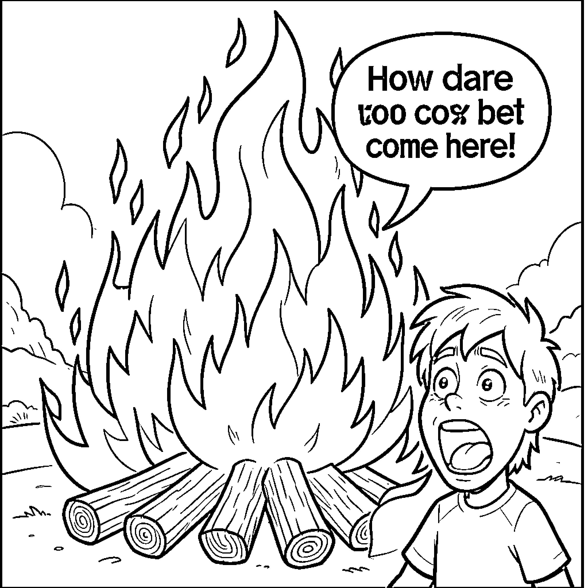 Best Fire Coloring Pages (Free Printable PDF)