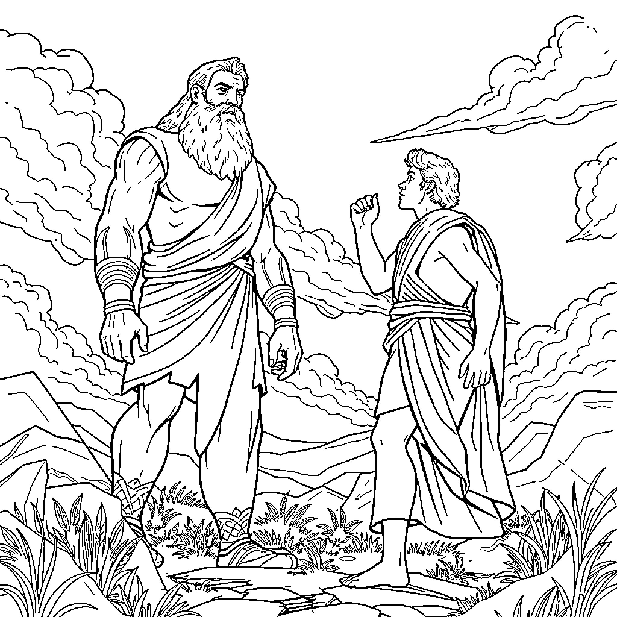 Best David Coloring Pages (Free Printable PDF)