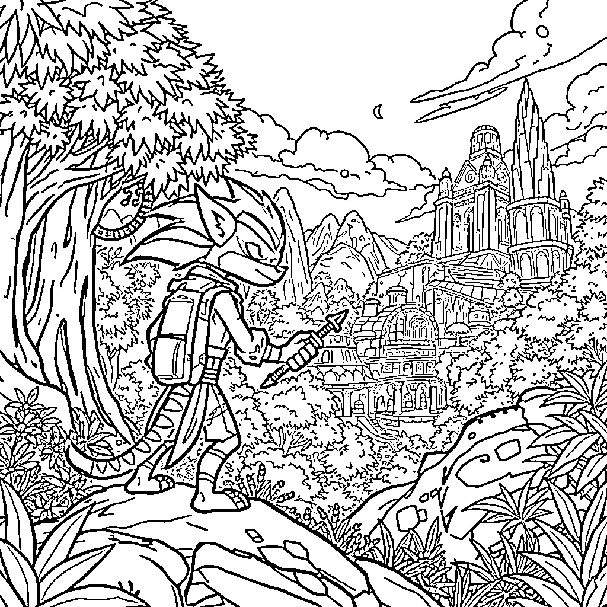 Best Jak and Daxter Coloring Pages (Free Printable PDF)