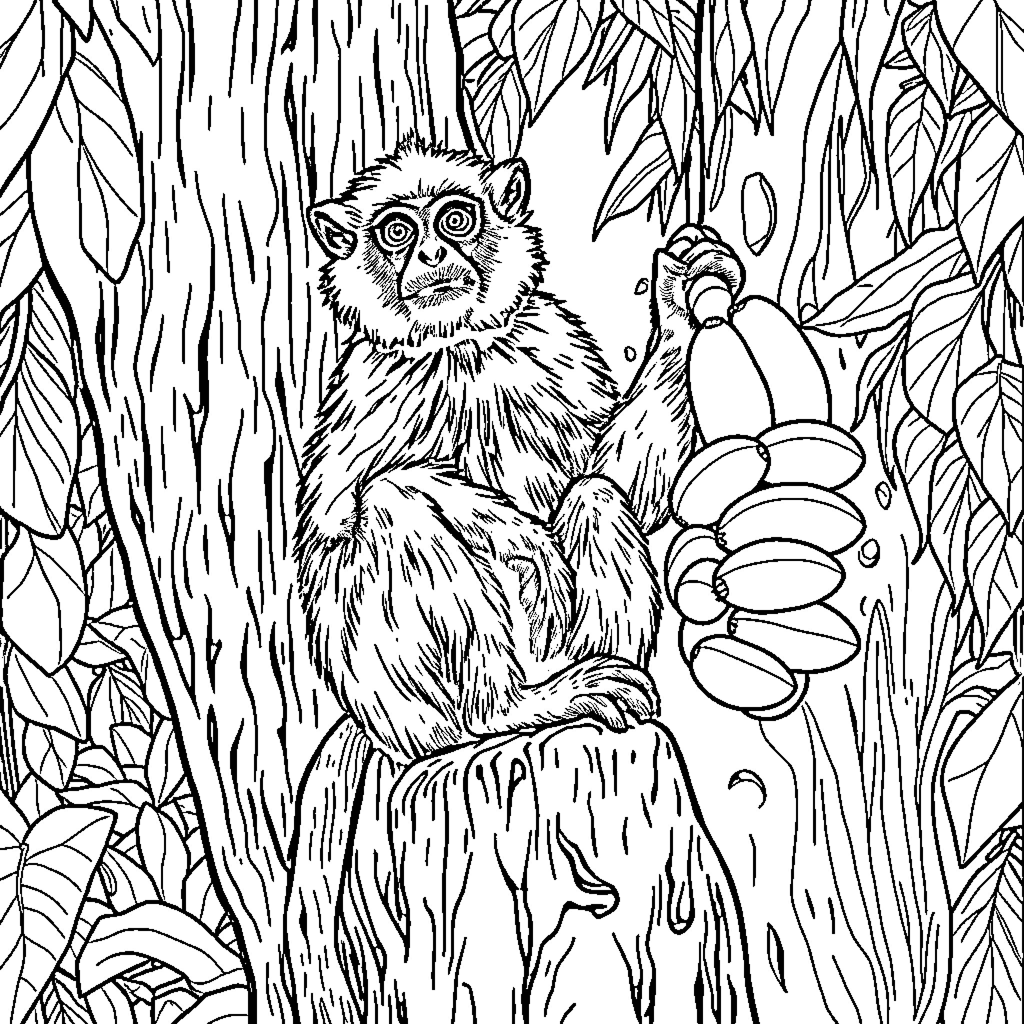 Best Macaco Coloring Pages (Free Printable PDF)