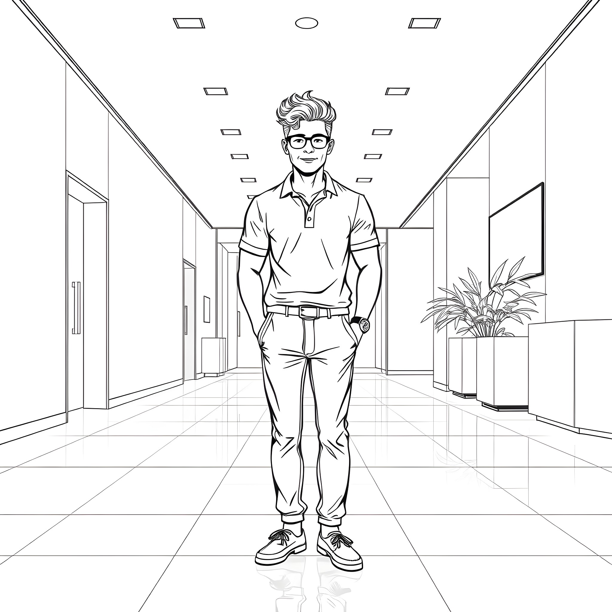 767 Best Man Coloring Pages (Free Printable PDFs)