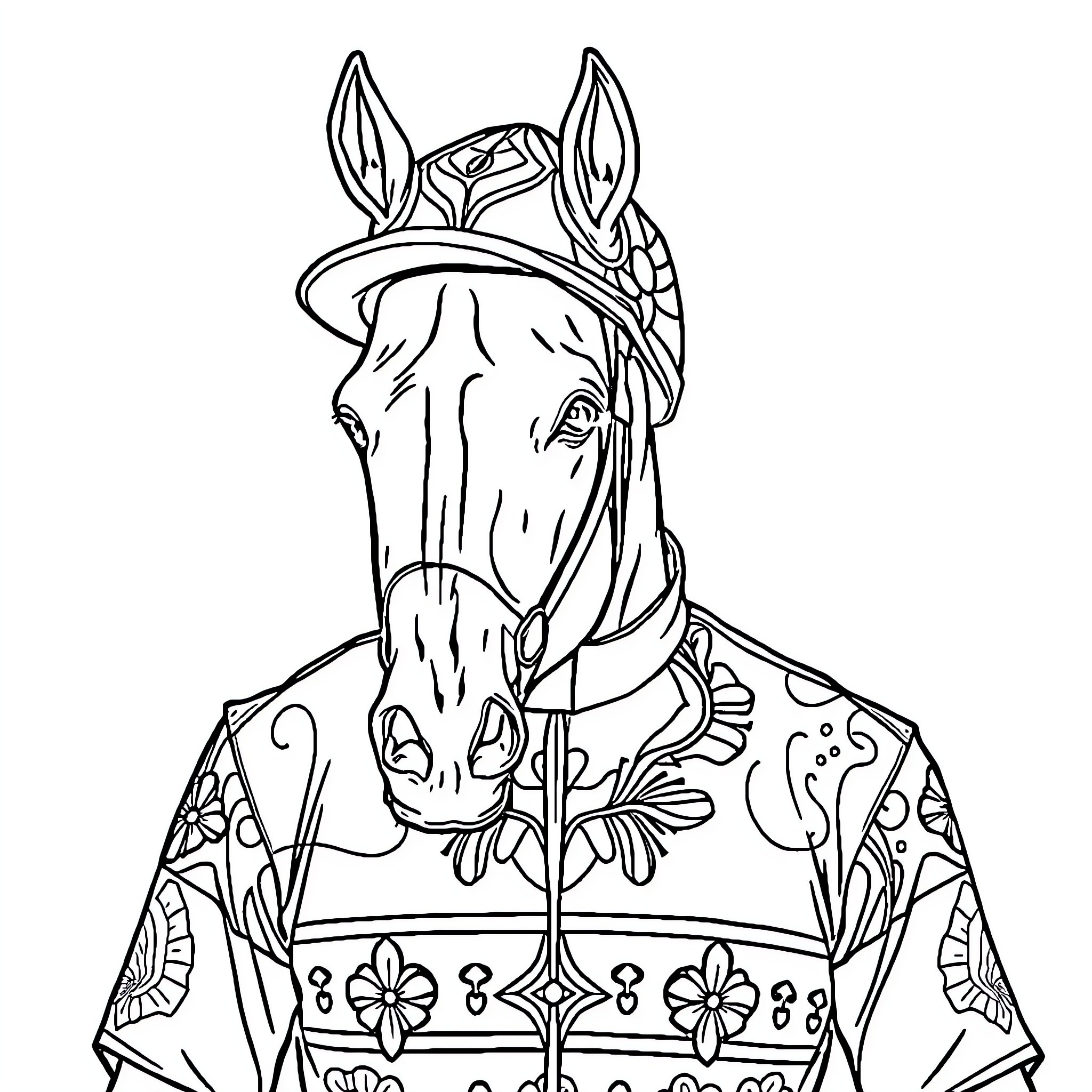 Best Jockey Coloring Pages (Free Printable PDF)