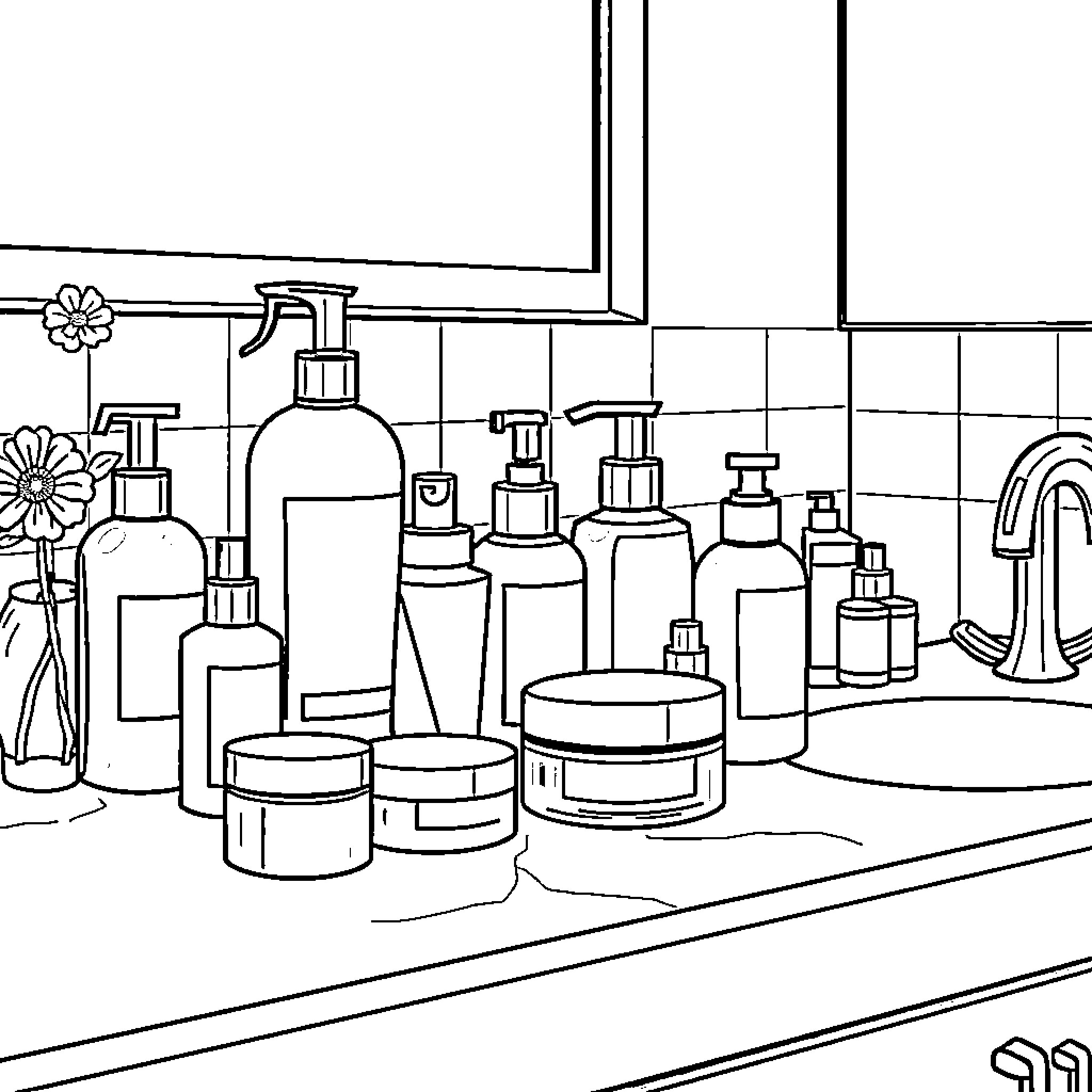 Best Skincare Coloring Pages (Free Printable PDF)