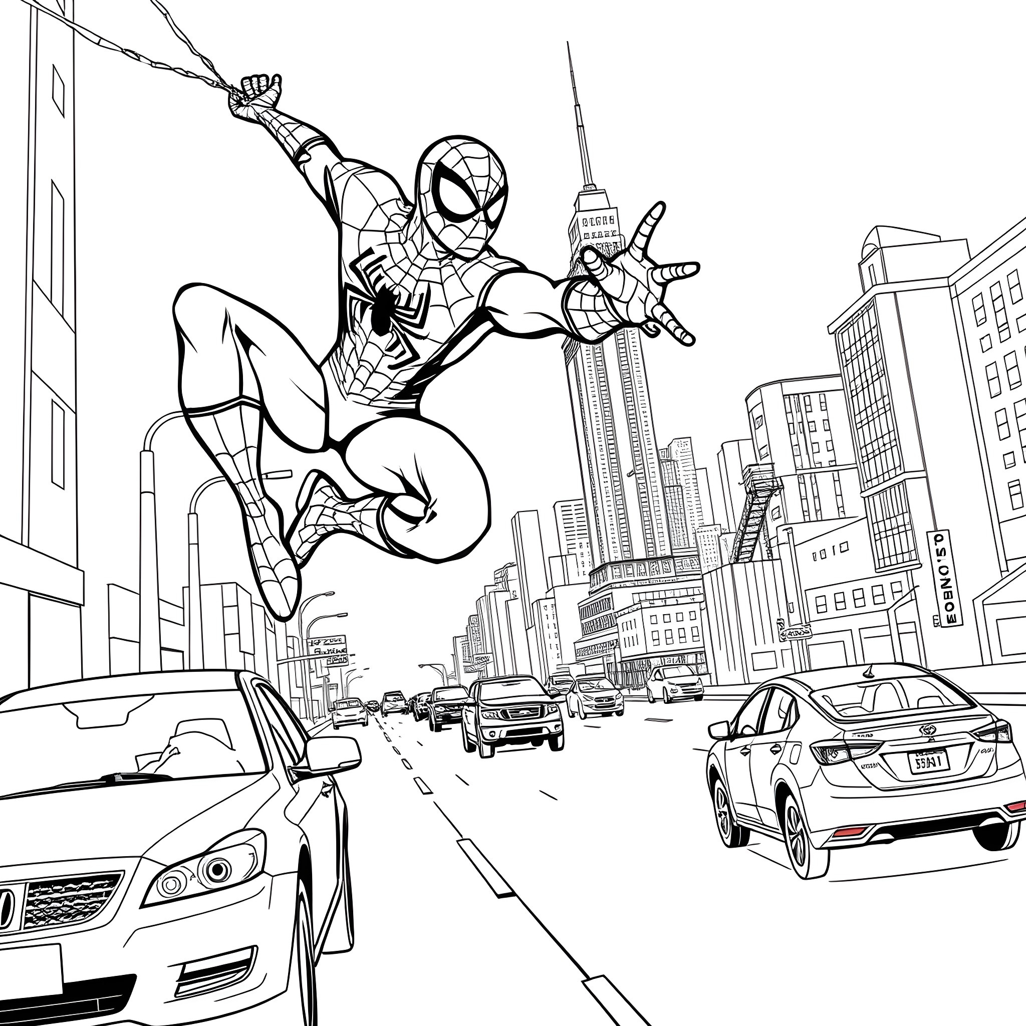 76 Best Spiderman Coloring Pages (Free Printable PDFs)