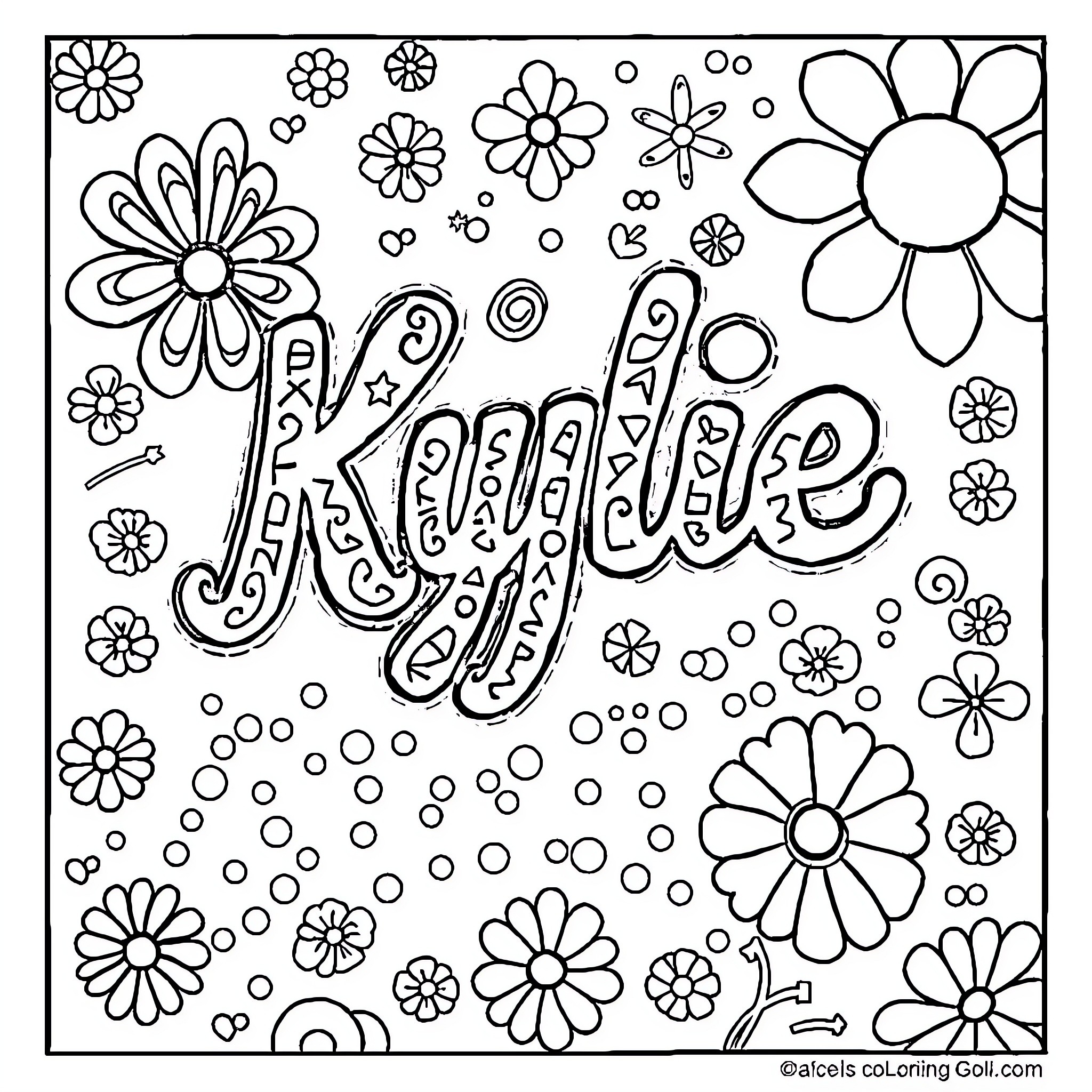Best Kylie Coloring Pages (Free Printable PDF)