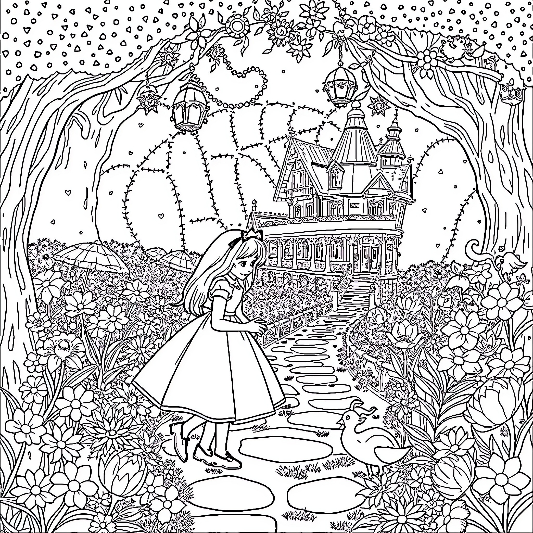 Best Alice Coloring Pages (Free Printable PDF)